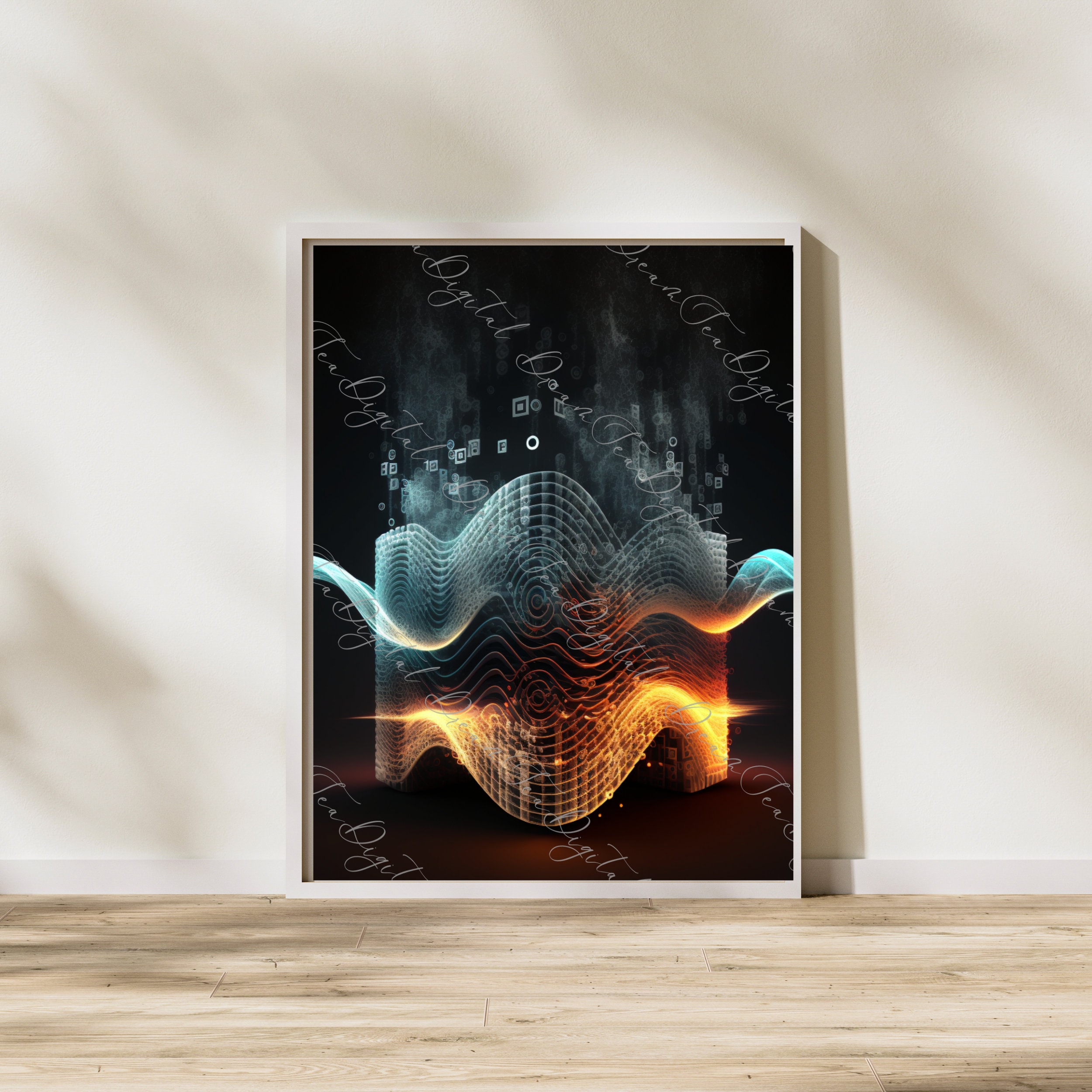 Soundwave QR Code Midjourney Sound Wave Soundwave Art Angel Numberangel ...