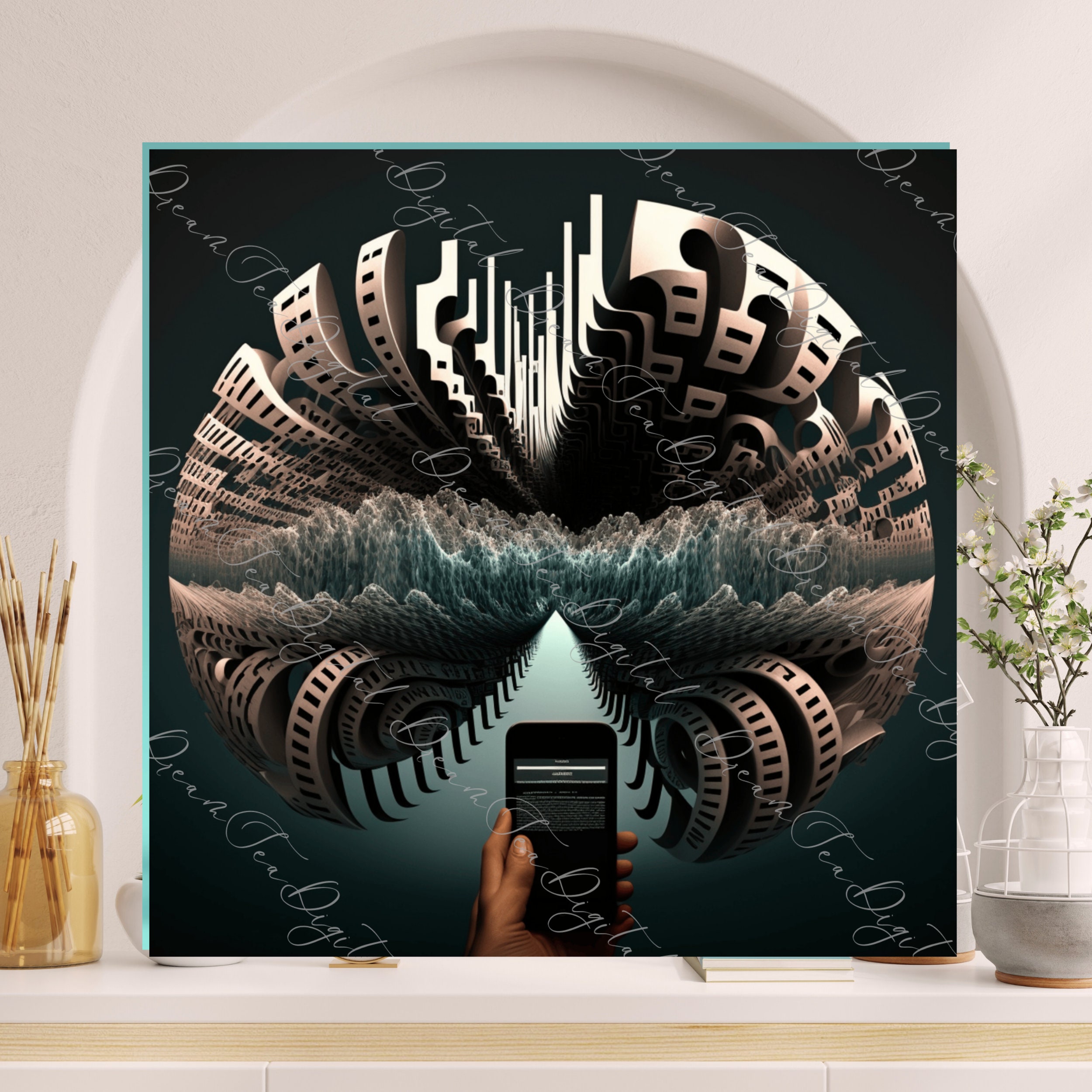 Soundwave Qr Code Midjourney Sound Wave Soundwave Art Angel Numberangel ...