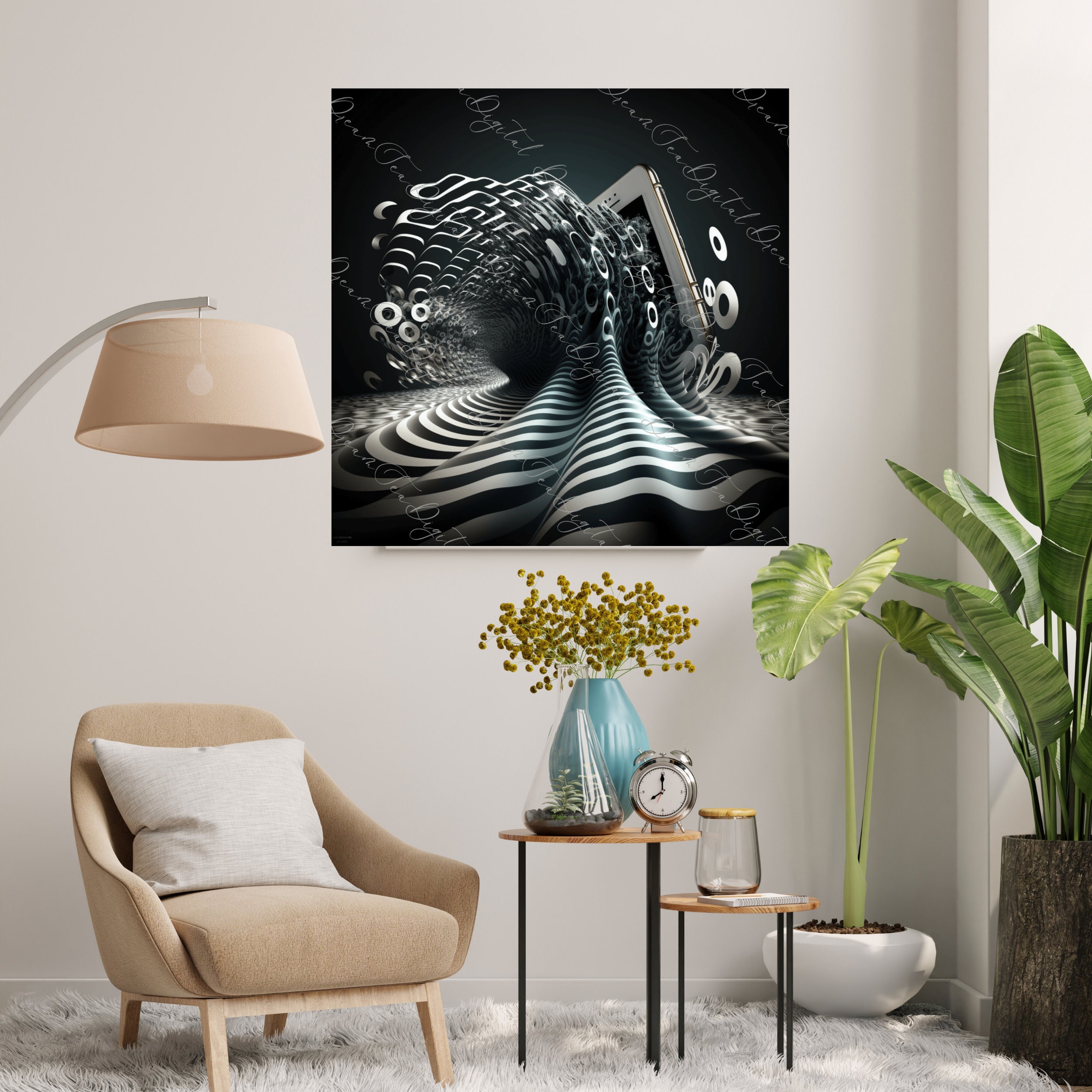 QR Code Soundwave Midjourney Sound Wave Soundwave Art Angel Numberangel ...