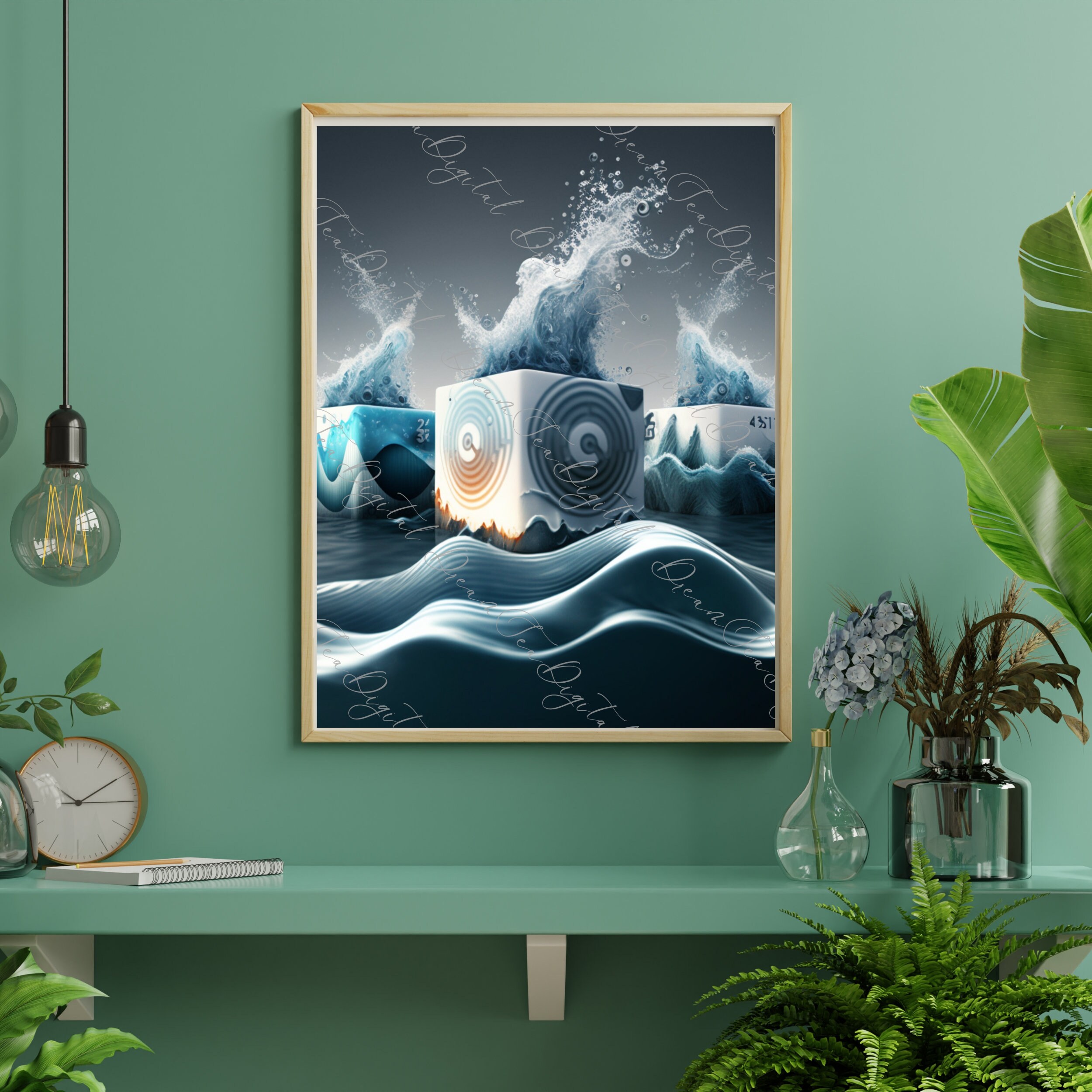 QR Code Soundwave Midjourney Sound Wave Soundwave Art Angel Numberangel ...