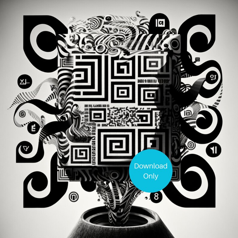 QR Code Soundwave Midjourney Sound Wave Soundwave Art Angel Numberangel ...