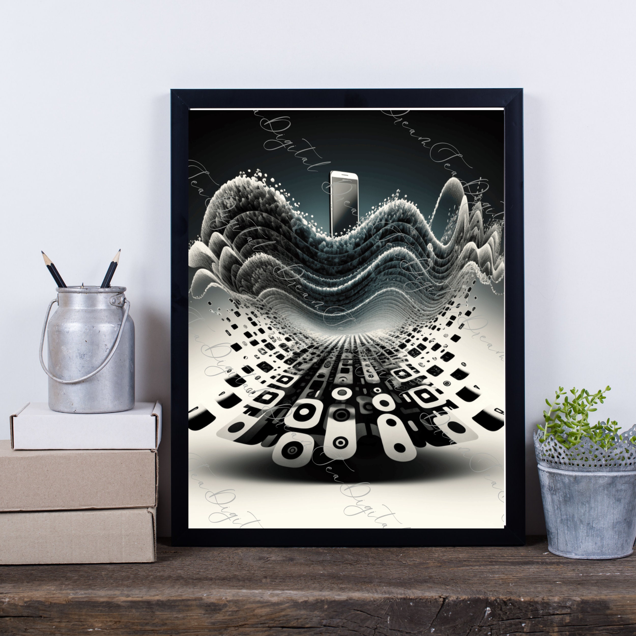 Soundwave Qr Codes Midjourney Sound Wave Soundwave Art Angel ...