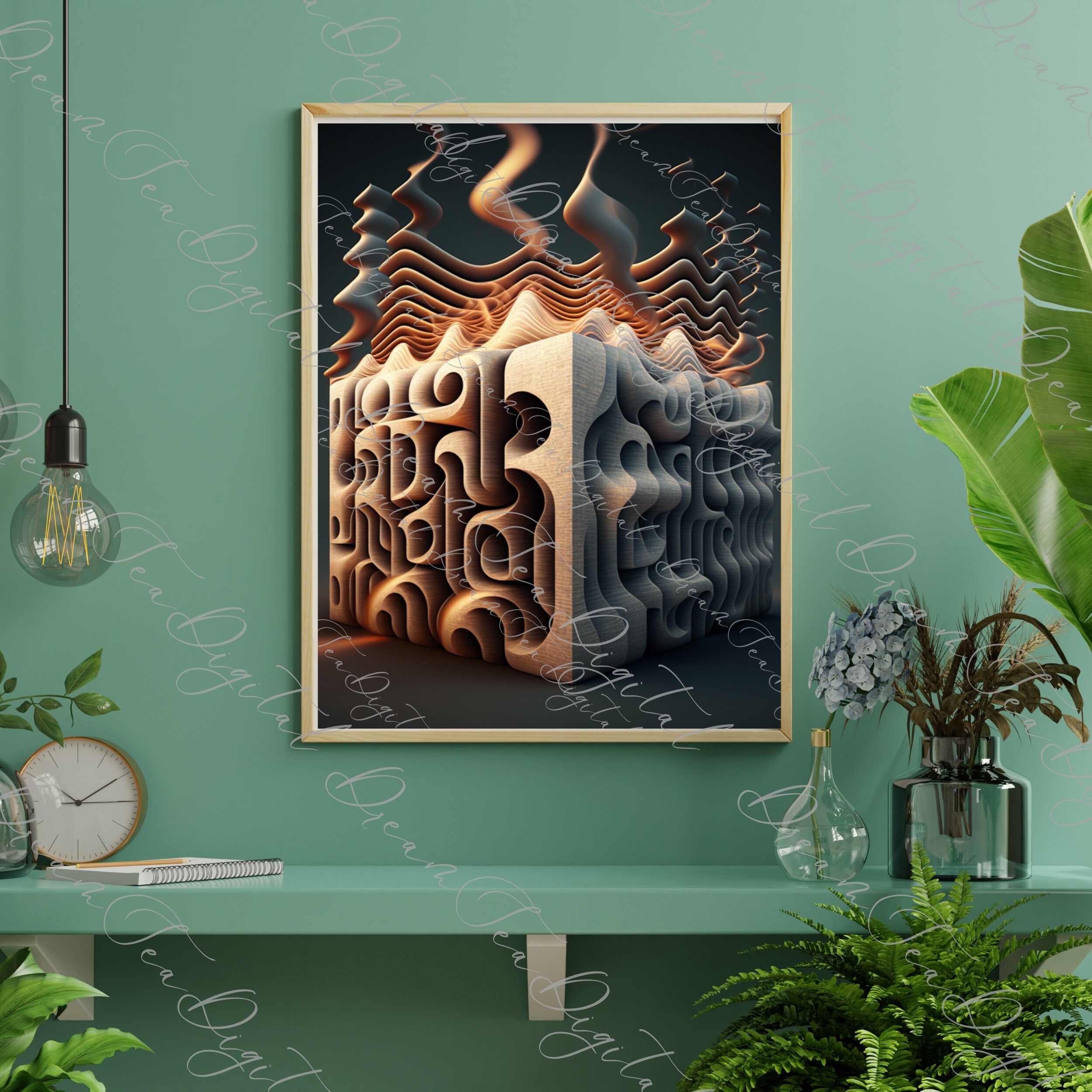 QR Code Soundwave Midjourney Sound Wave Soundwave Art Angel Numberangel ...