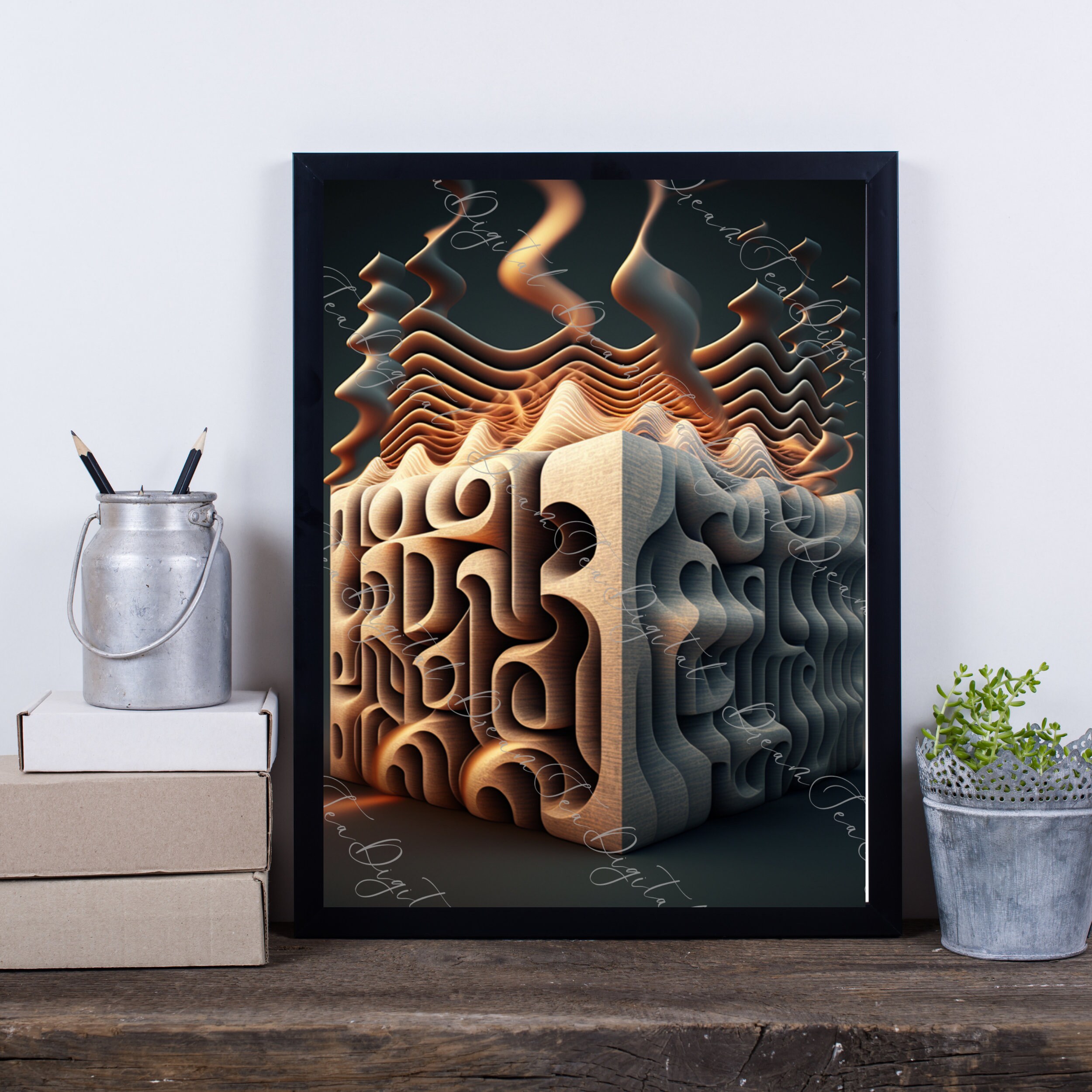 QR Code Soundwave Midjourney Sound Wave Soundwave Art Angel Numberangel ...