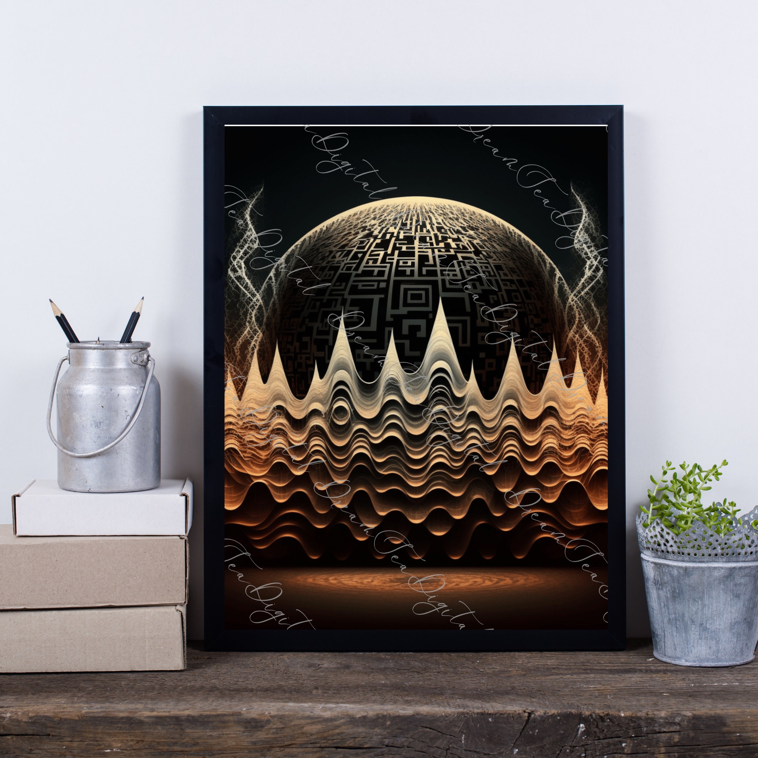 QR Code Soundwave Midjourney Sound Wave Soundwave Art Angel Numberangel ...