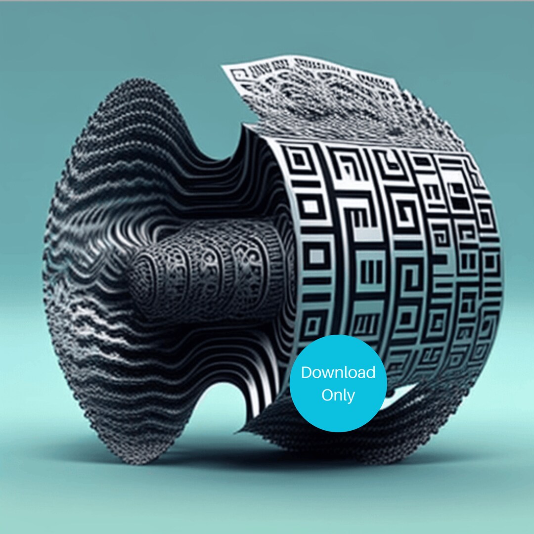 QR Code Soundwave Midjourney Sound Wave Soundwave Art Angel - Etsy