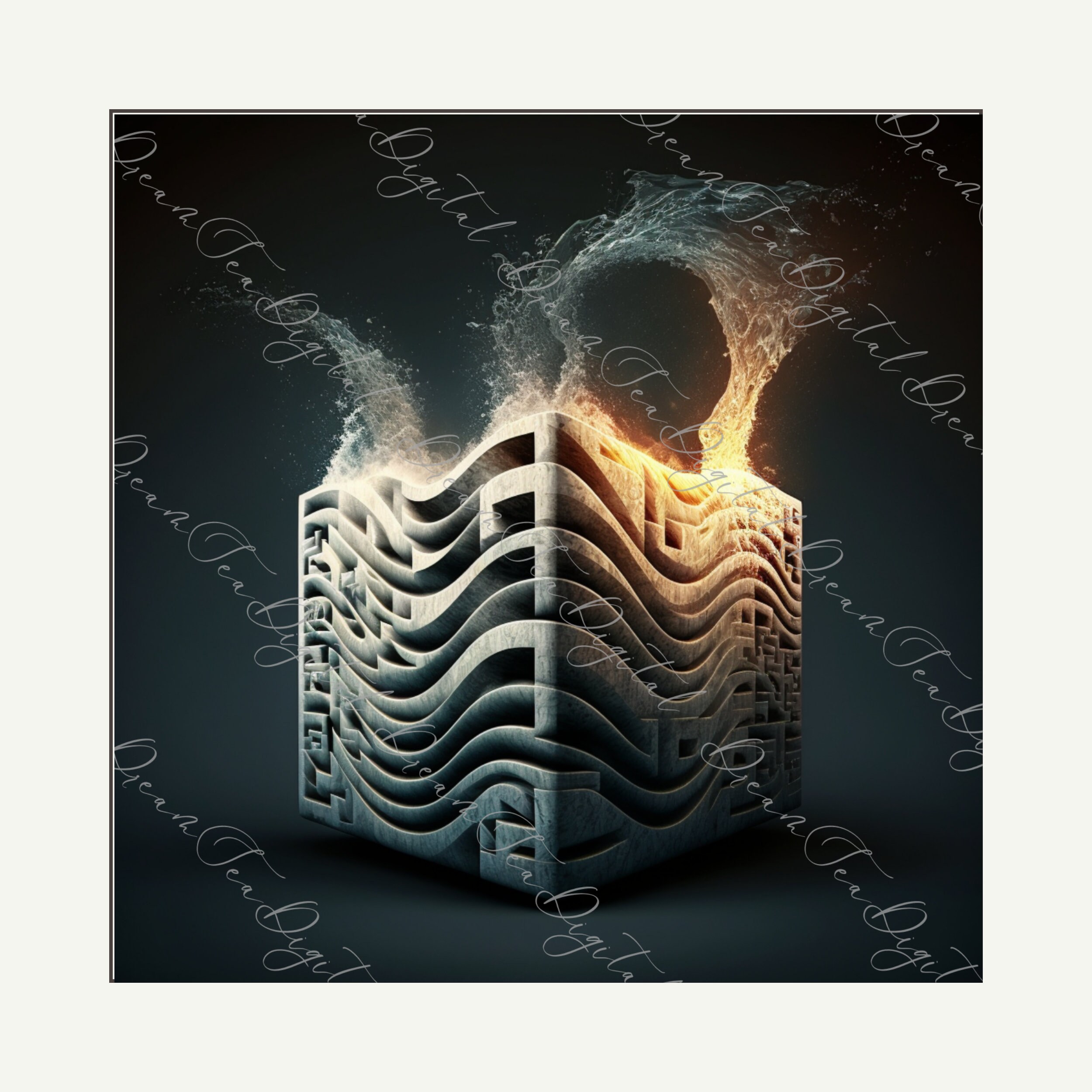 Soundwave QR Code Midjourney Sound Wave Soundwave Art Angel Numberangel ...