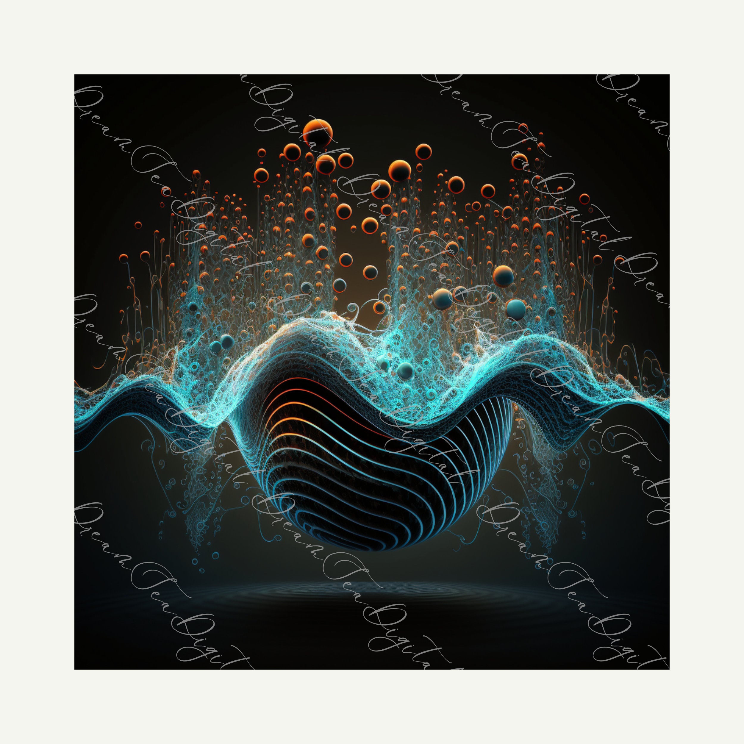 QR Code Soundwave Midjourney Sound Wave Soundwave Art Angel Numberangel ...