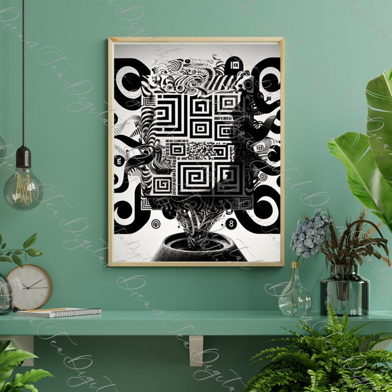 QR Code Soundwave Midjourney Sound Wave Soundwave Art Angel Numberangel ...
