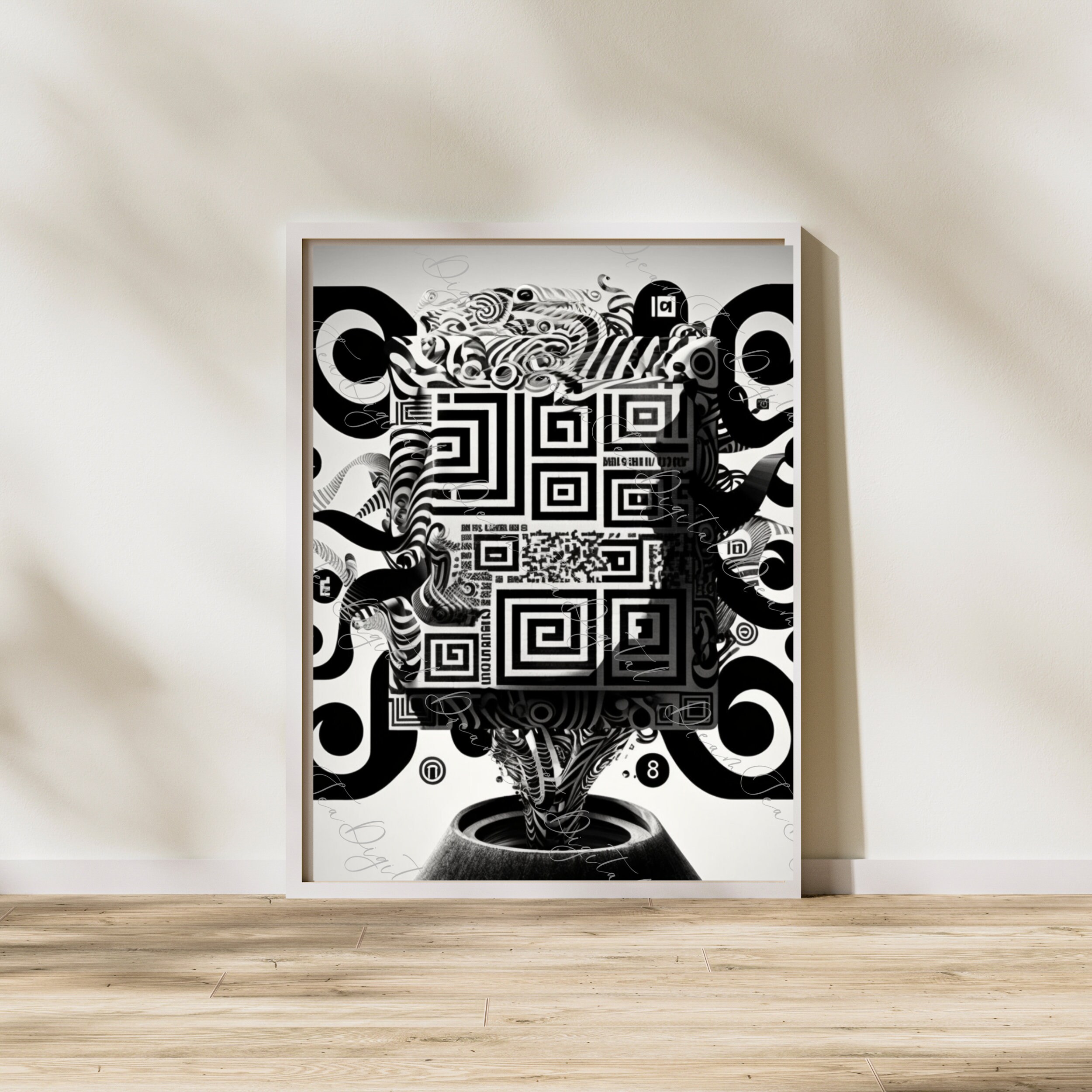 QR Code Soundwave Midjourney Sound Wave Soundwave Art Angel Numberangel ...