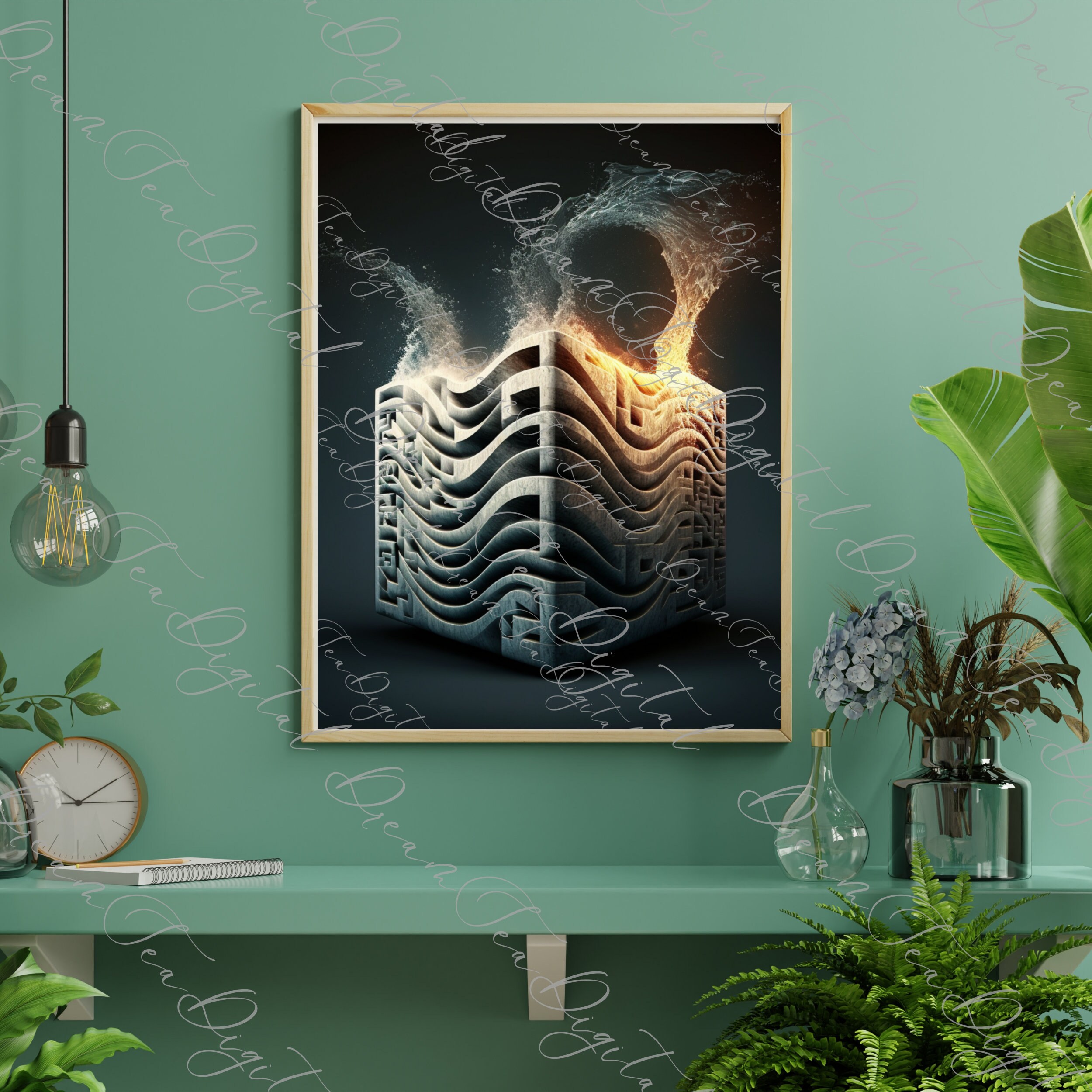 Soundwave QR Code Midjourney Sound Wave Soundwave Art Angel Numberangel ...