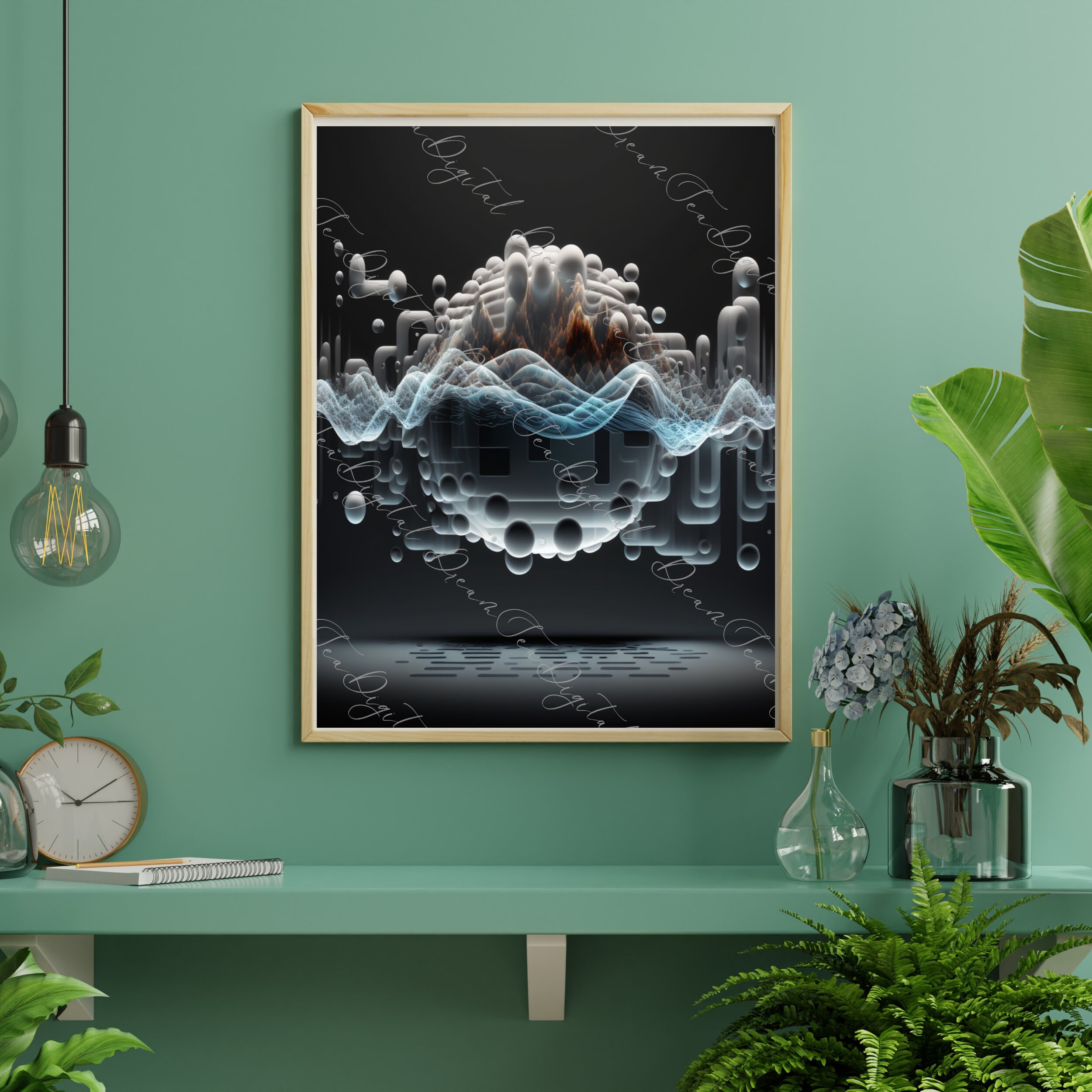 QR Code Soundwave Midjourney Sound Wave Soundwave Art Angel Numberangel ...