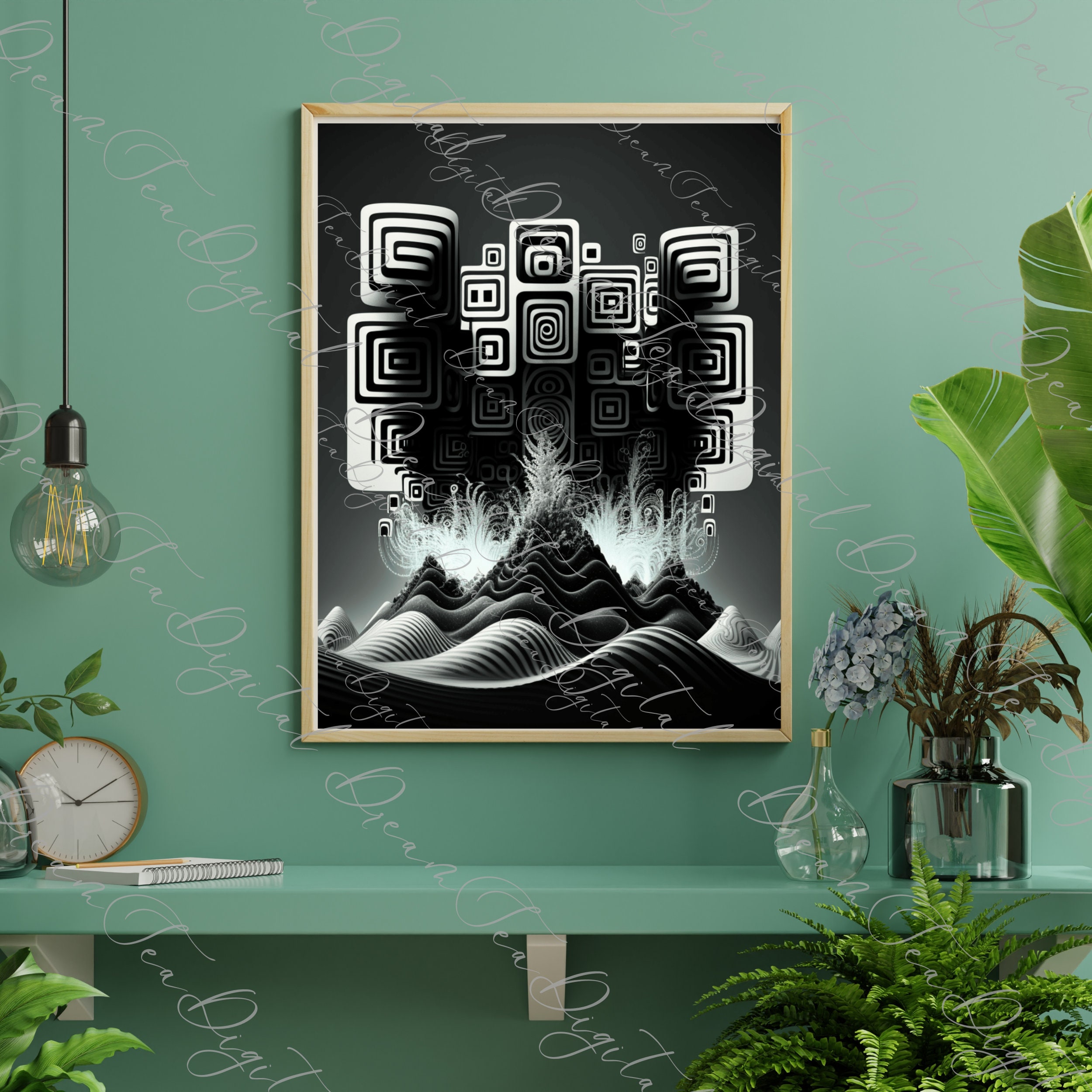 QR Code Soundwave Midjourney Sound Wave Soundwave Art Angel Numberangel ...