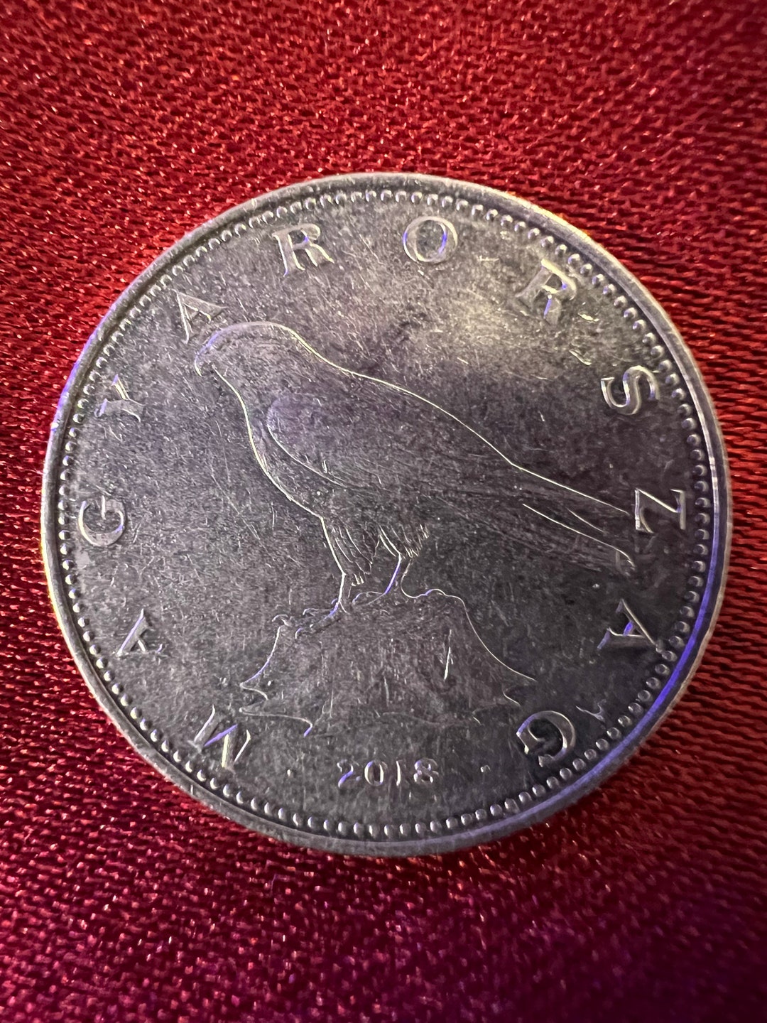 50 Forint Coin From Hungry, Minted in 2018 - Etsy