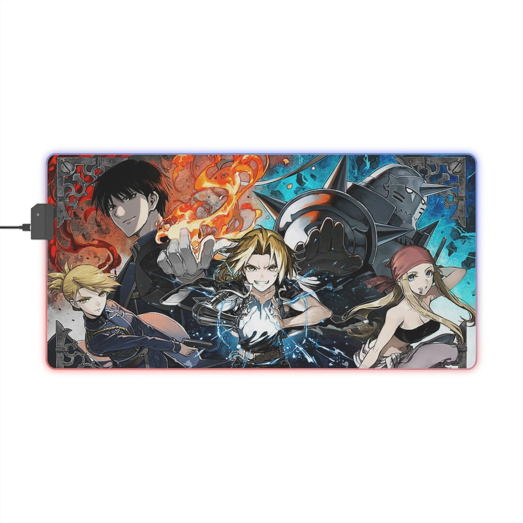 Fullmetal Alchemist LED Gaming Mouse Pad - Etsy