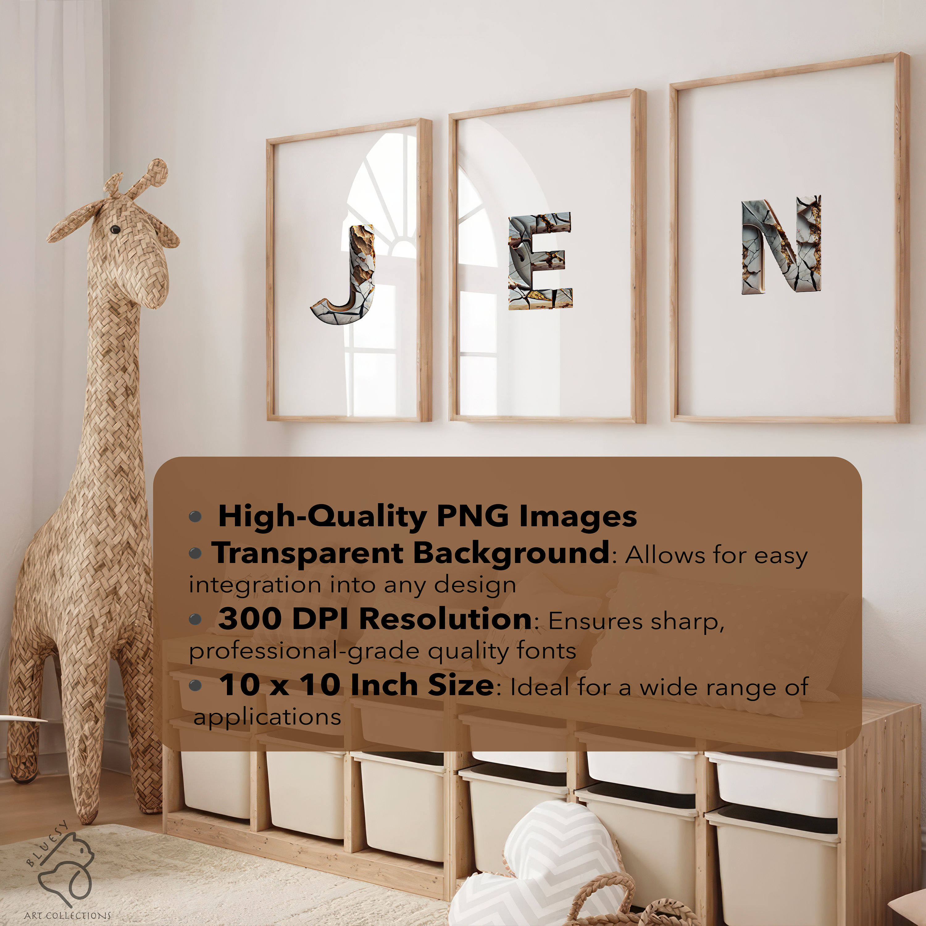 Cracked Marble Font Bundle, Alphabet Clipart, Marble PNG, Unique PNG ...