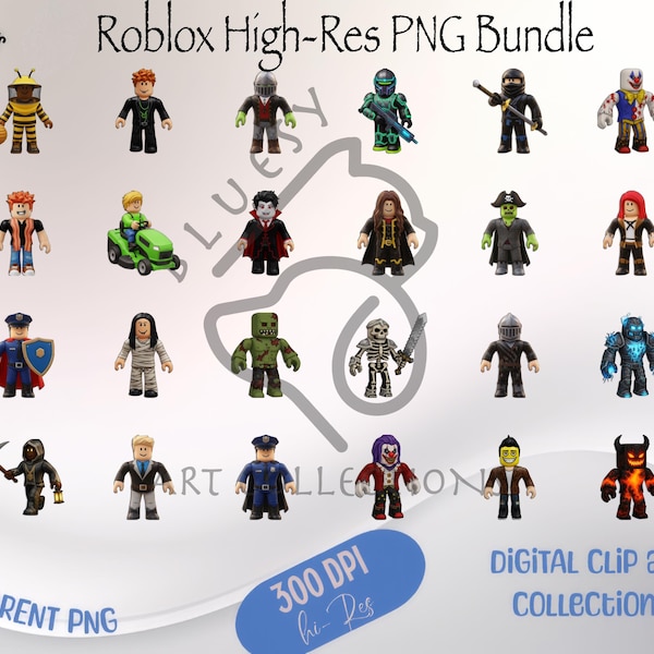 Transparent Roblox Template - Etsy