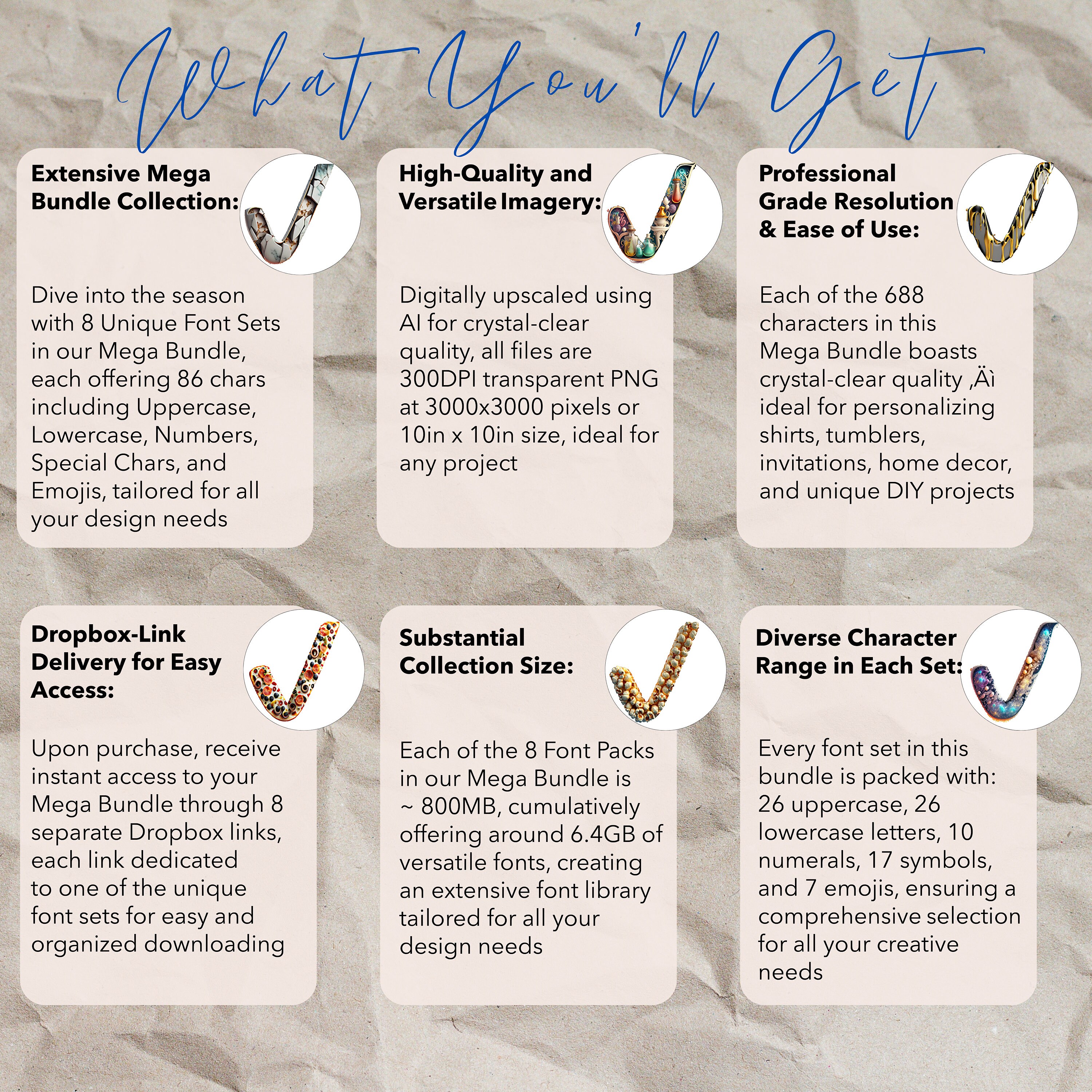 Mega Font Bundle, PNG Font, Canva Font, Downloadable Circuit Font ...