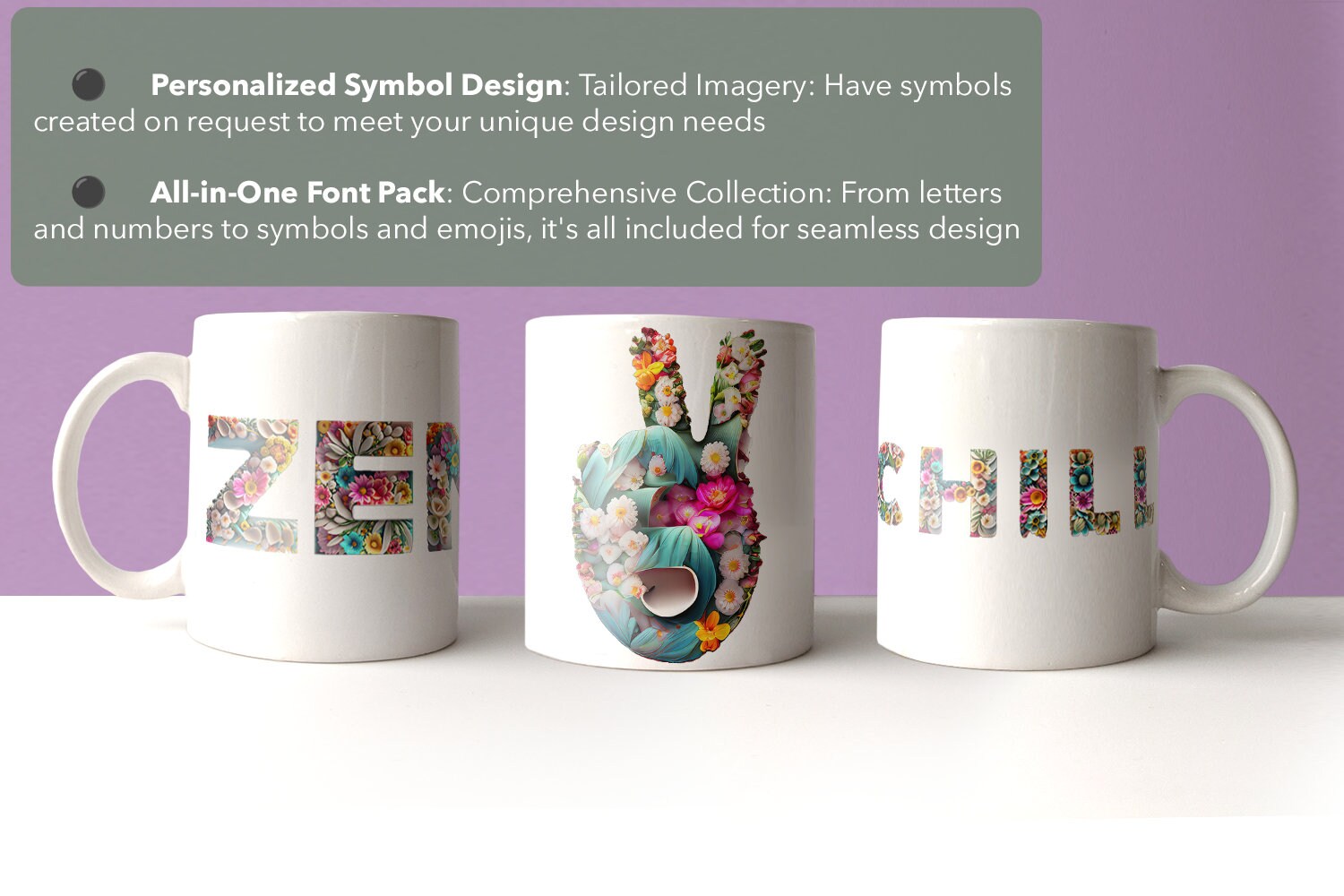 Floral Lei Bundle, Floral Alphabet PNG, Flower Sublimation Alphabet ...