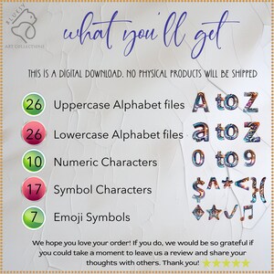 Galactic Starlight Font, Space Themed Alphabet, Fantasy PNG Letters ...
