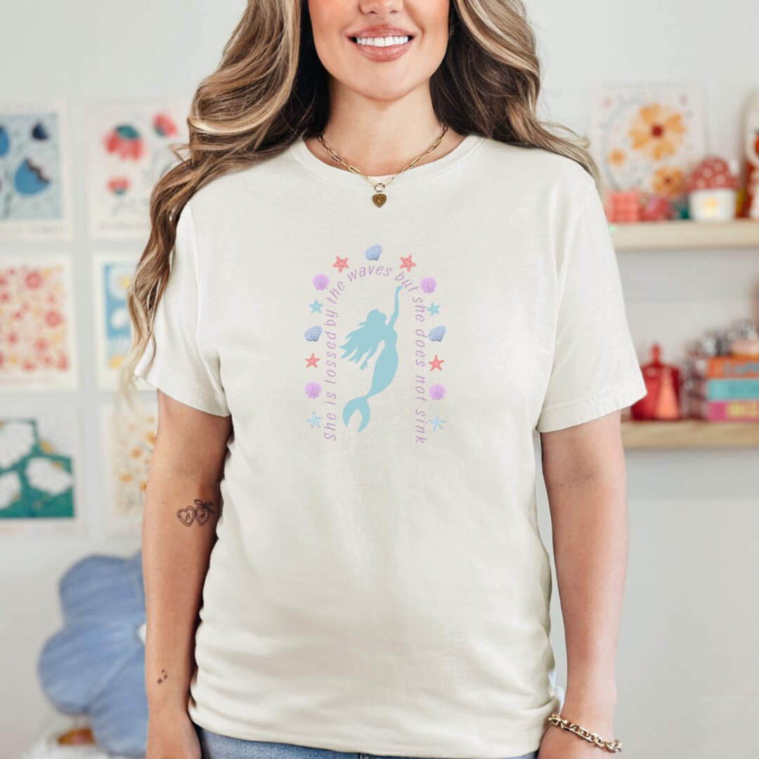 Mermaid Shirt Mermaidcore Shirt Mermaidcore Clothing Ocean Aesthetic ...