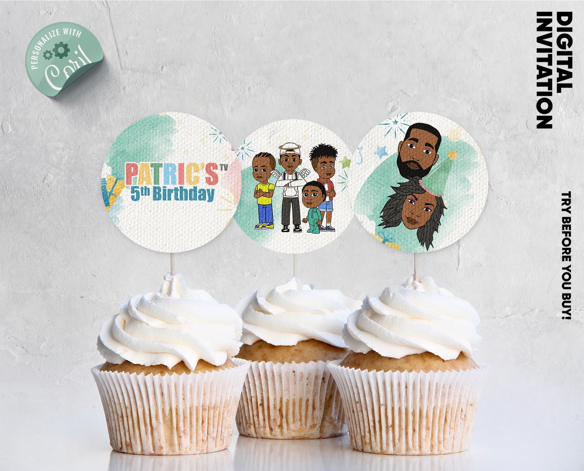 Editable Jools TV Birthday Bundle, Printable Jools TV Birthday ...