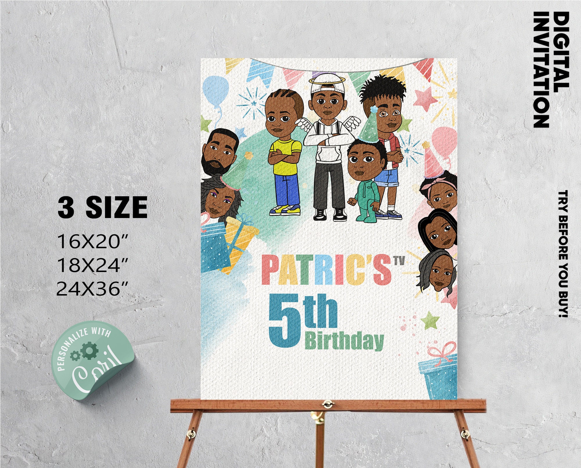Editable Jools TV Birthday Bundle, Printable Jools TV Birthday ...
