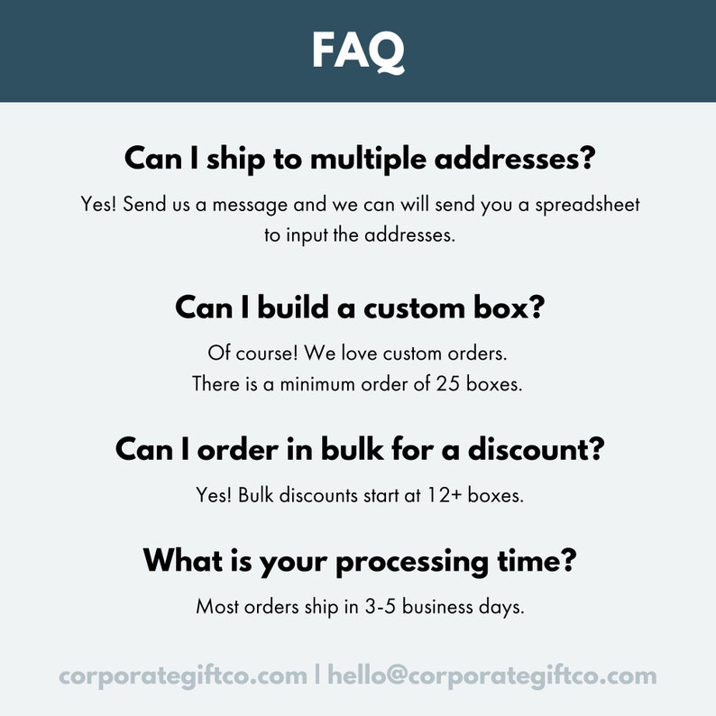 Good Morning New Client Gift Box Branded Logo Gift New - Etsy