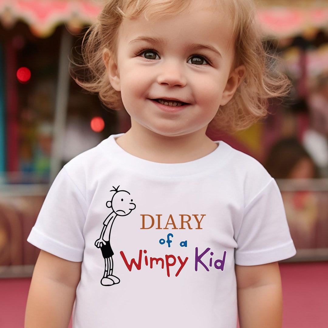 Diary of a Wimpy Kid Tshirt, World Book Day 2024 Kids Tshirt, Book ...