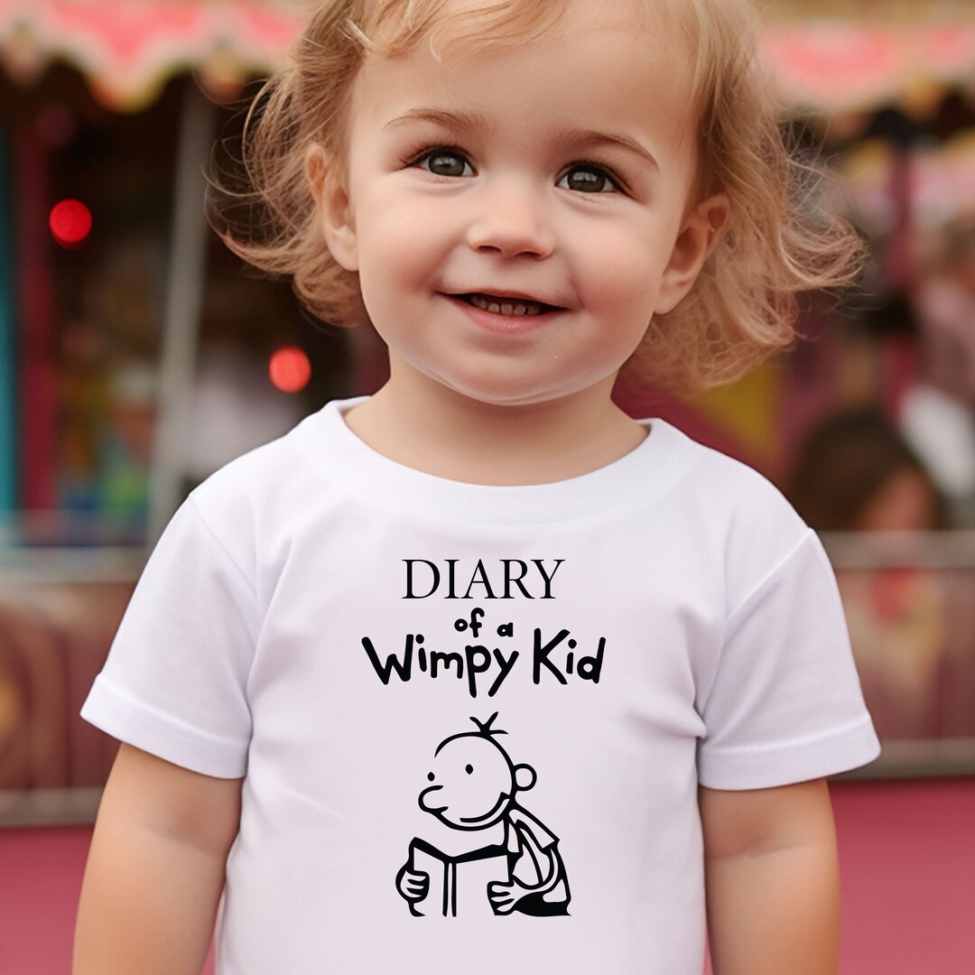 Diary of A Wimpy Kid Tshirt, World Book Day 2025 Kids Shirt, Book Lover ...