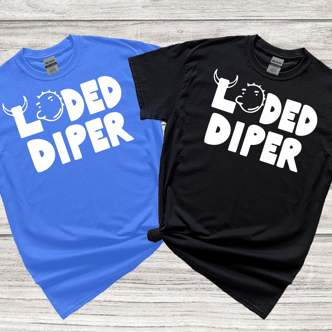 Loded Diper Tshirt, Loaded Diaper Tour Shirt, Diary of a Wimpy Kid Tee ...