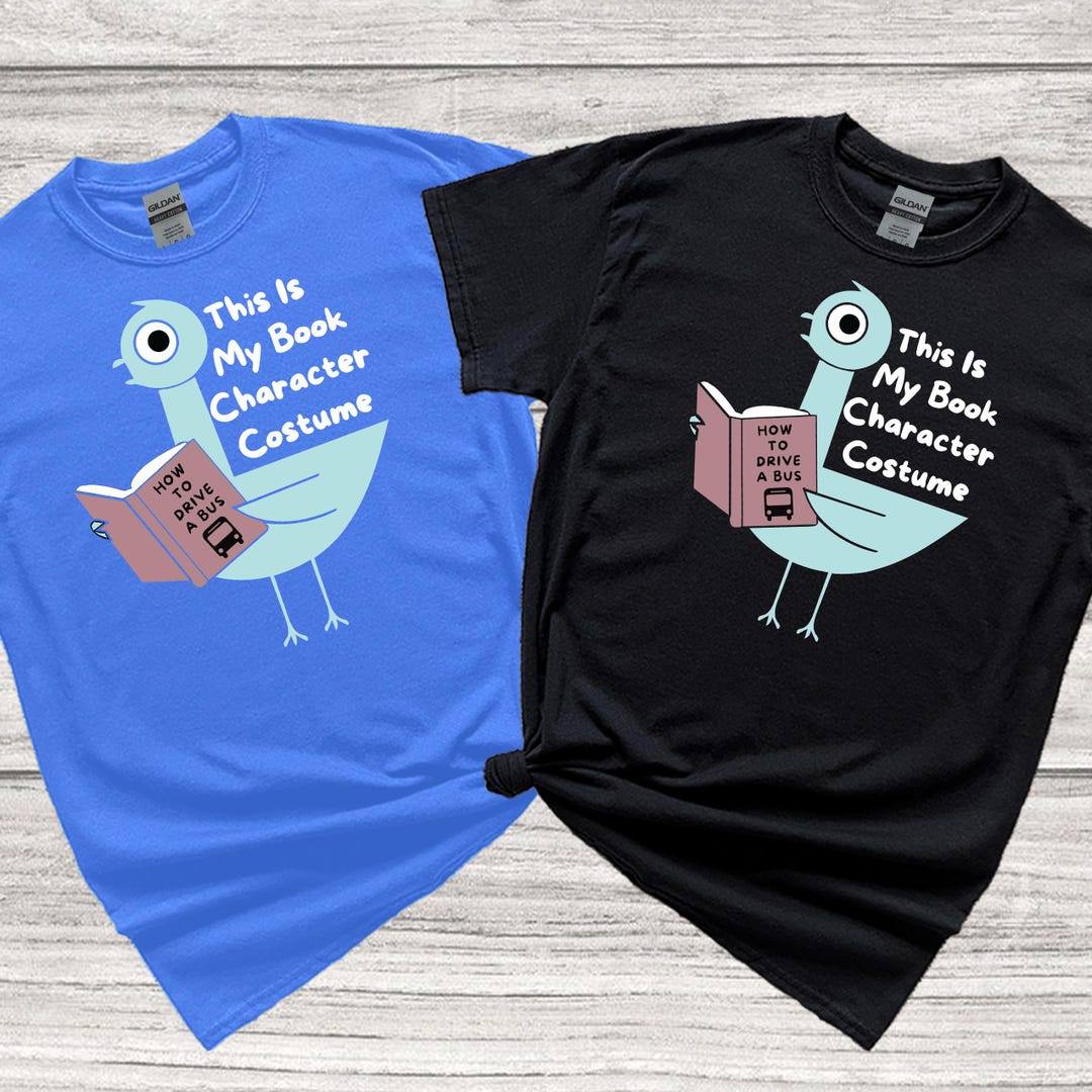 This is My Book Character Costume Tshirt, Book Lover Tshirt, Children's ...