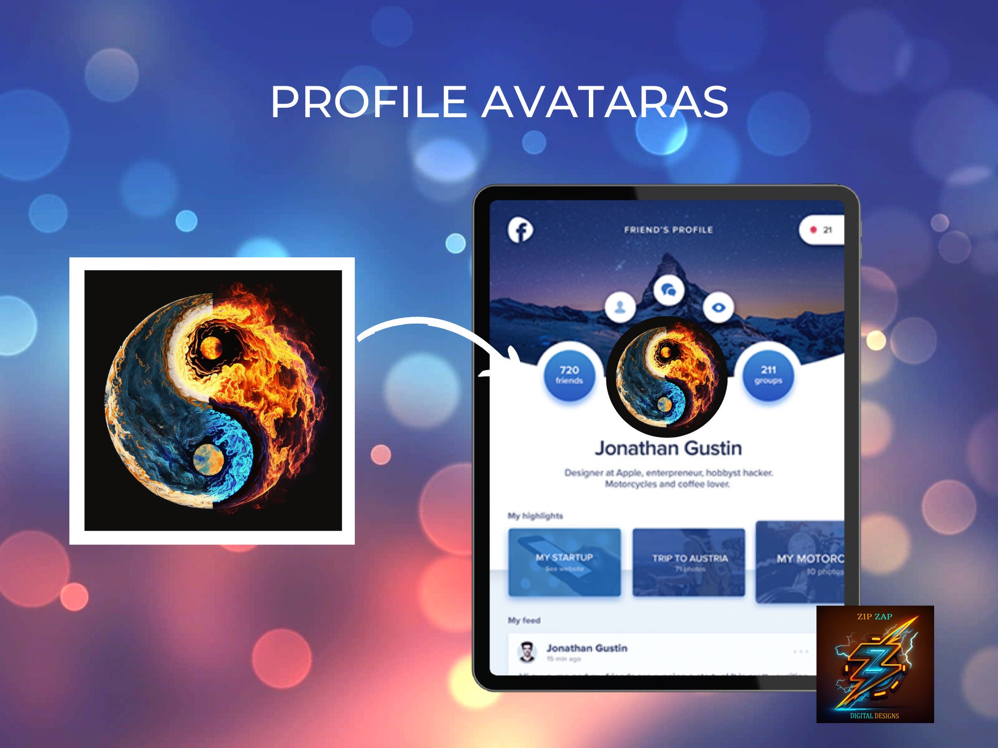 Yin-yang, Yin Yang, Art, Yin Yang Digital Art, Yin-yang Digital Art ...