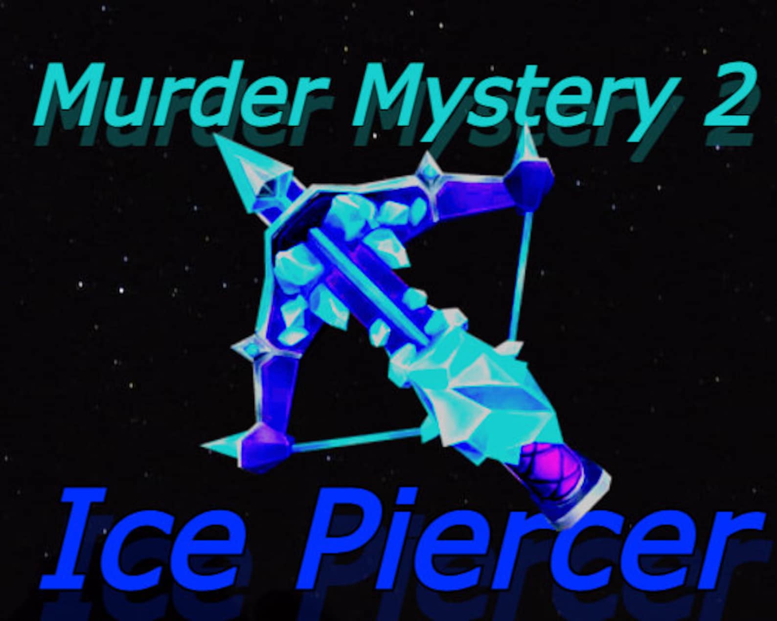 Roblox MM2 Ice Piercer FASTEST DELIVERY - Etsy