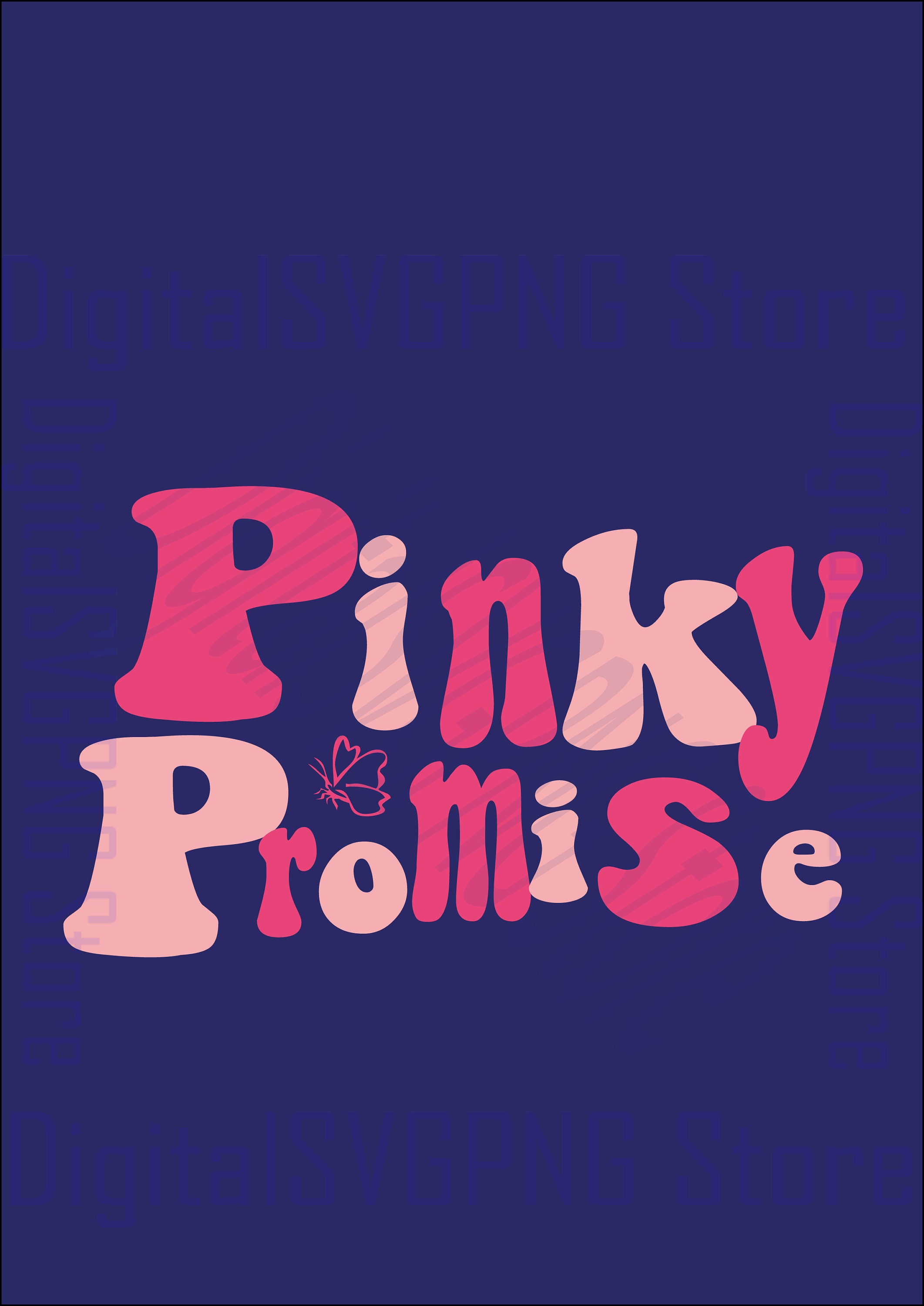 Pinky Promise SVG/ Valentine's Day SVG/ Hearts Customize Gift Svg/t ...