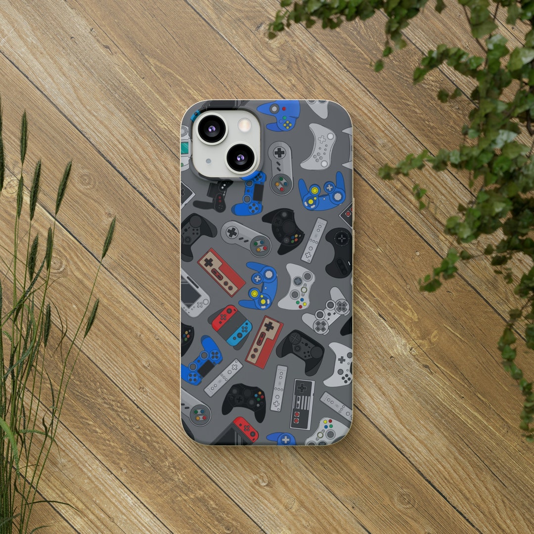 Classic Video Game Controllers Biodegradable iPhone Case - Etsy