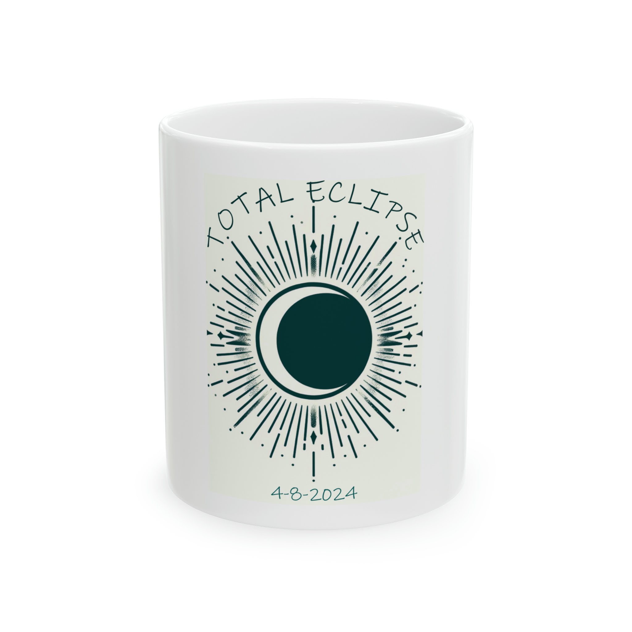 11oz Solar Eclipse Glass, Solar Eclipse Gift, 2024 Gift, Total Solar ...