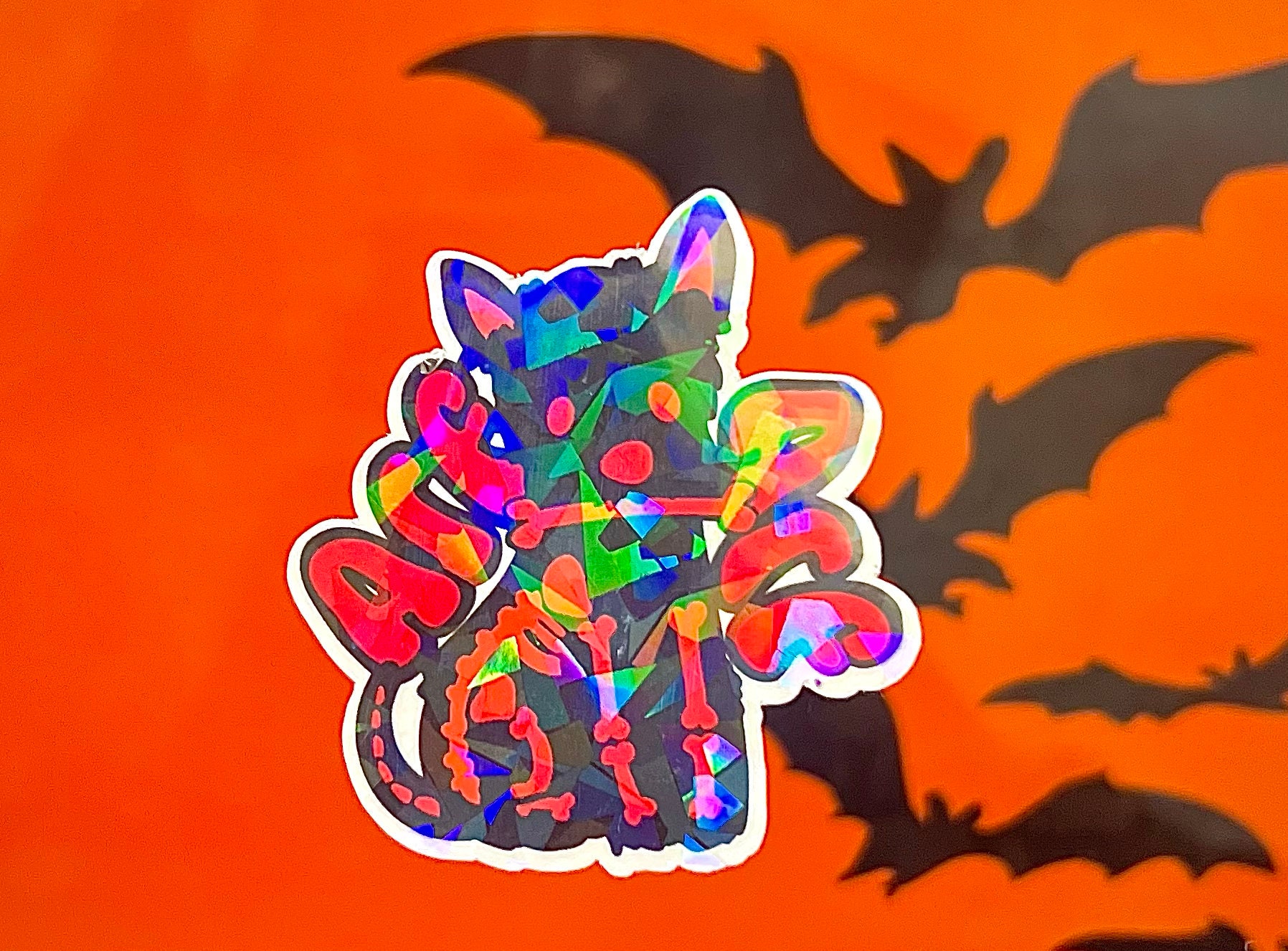 Halloween Arf Arf Sticker - Etsy