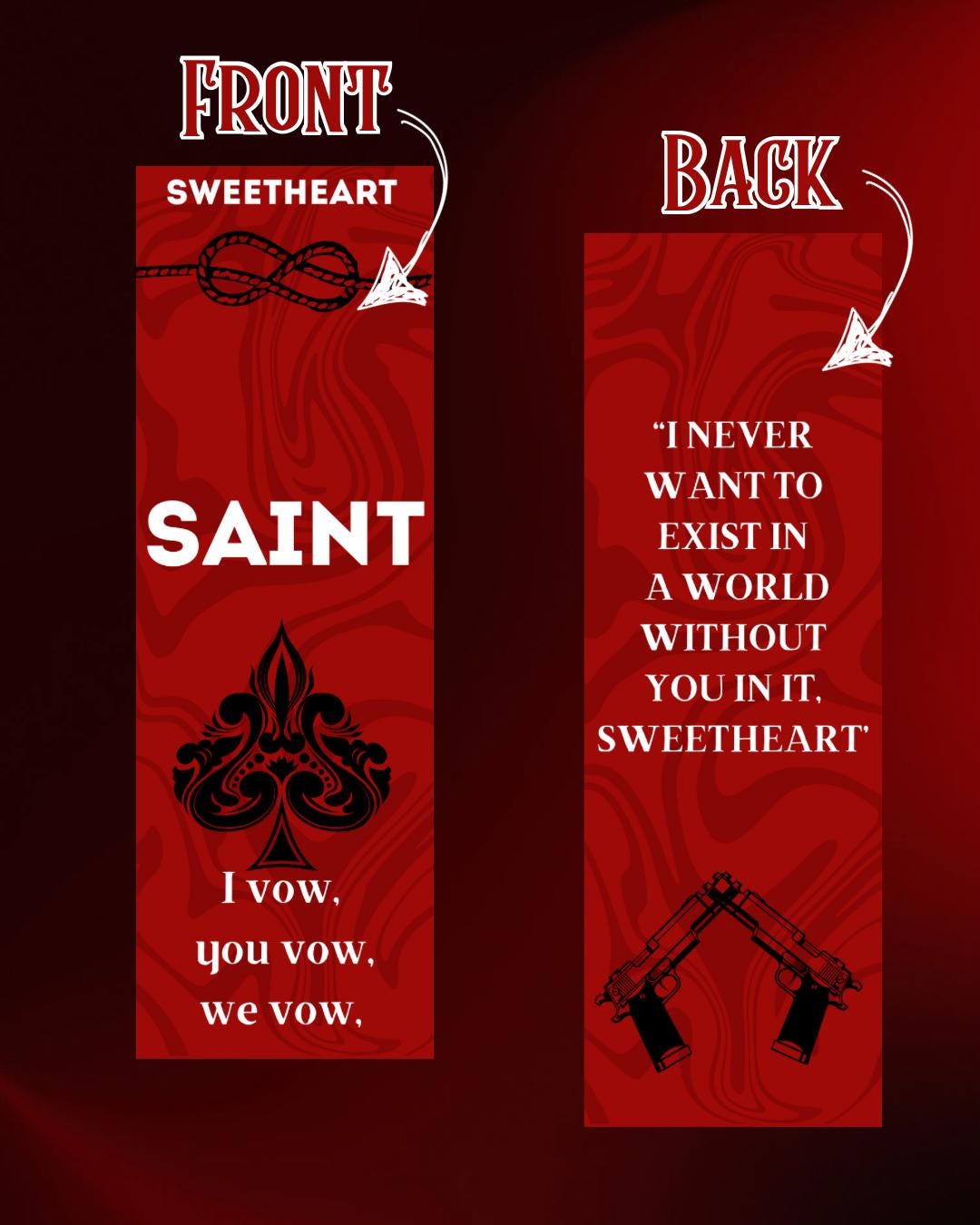 Saint Quote, Spade Brother - Carnage by Shantel Tessier Book Mark ...