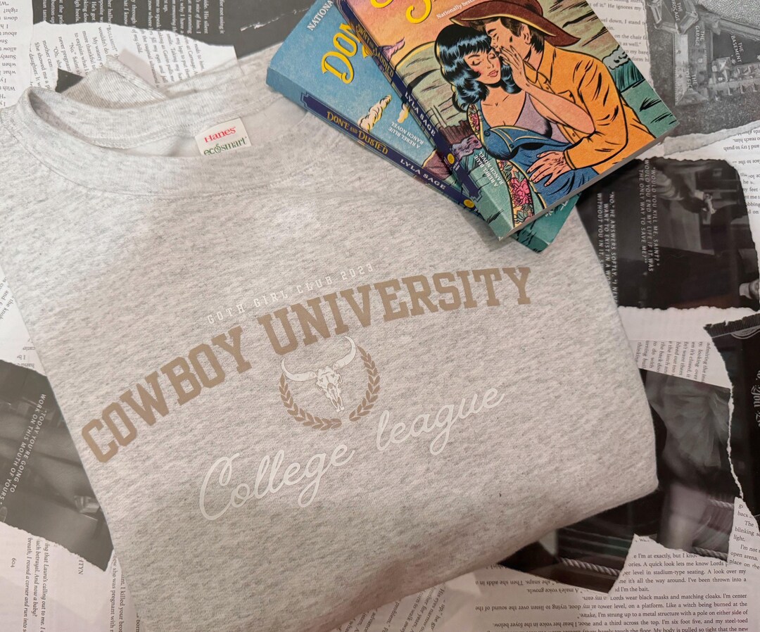 Trope University College Style Sweatshirts- Cowboy- Enemies to Lovers ...
