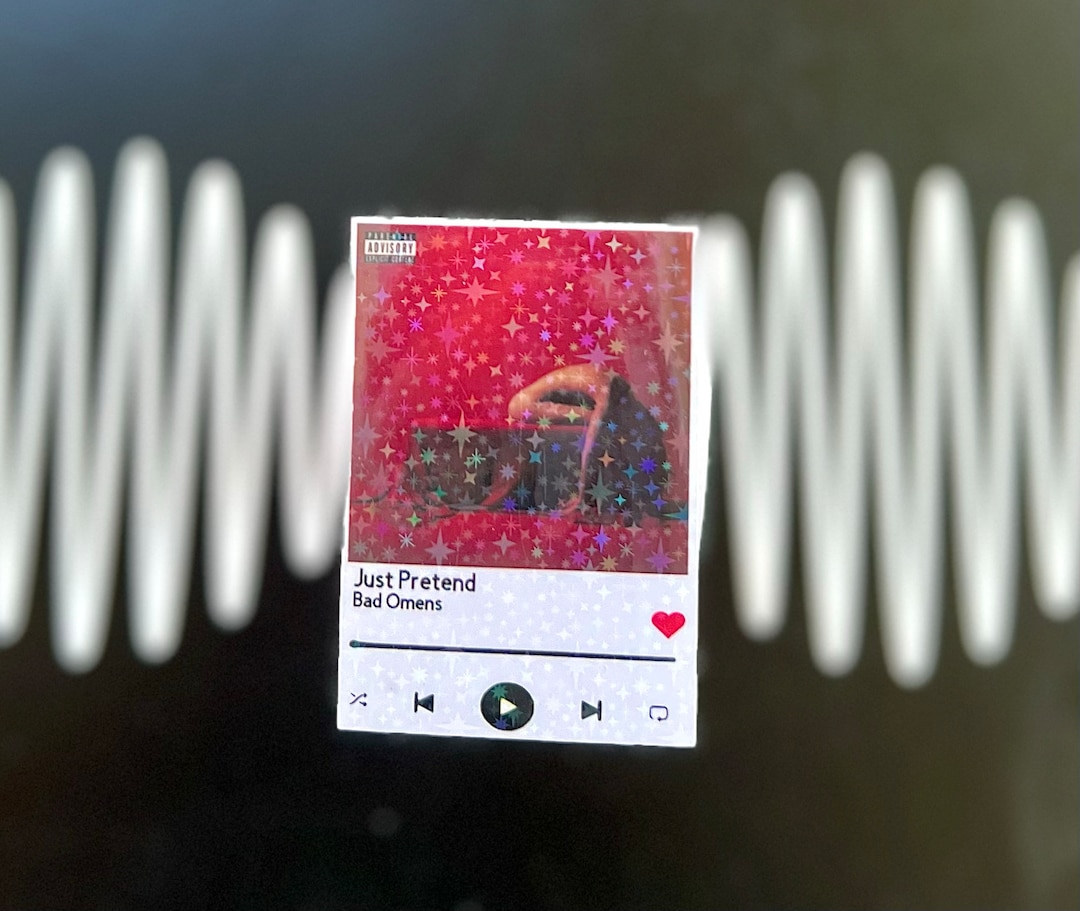 CUSTOM Spotify Holographic Stickers- Your Favorite Song to Gift or Keep ...