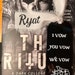 The Ritual Series Merch Black Acrylic Bookmark Book Quote Personalized ...