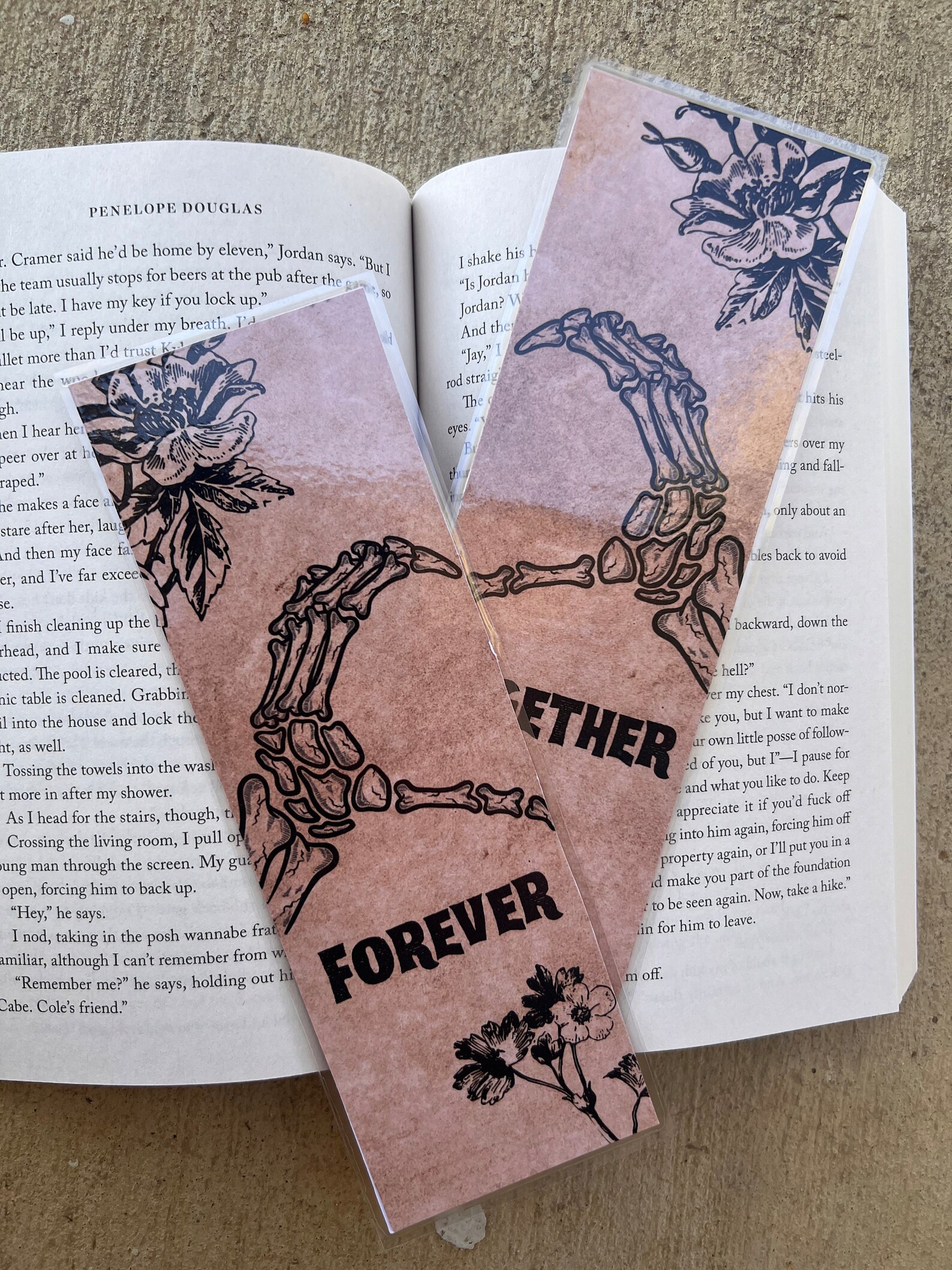 Double Sided Forever Together Bookmark Set for Best Friends / Couples ...