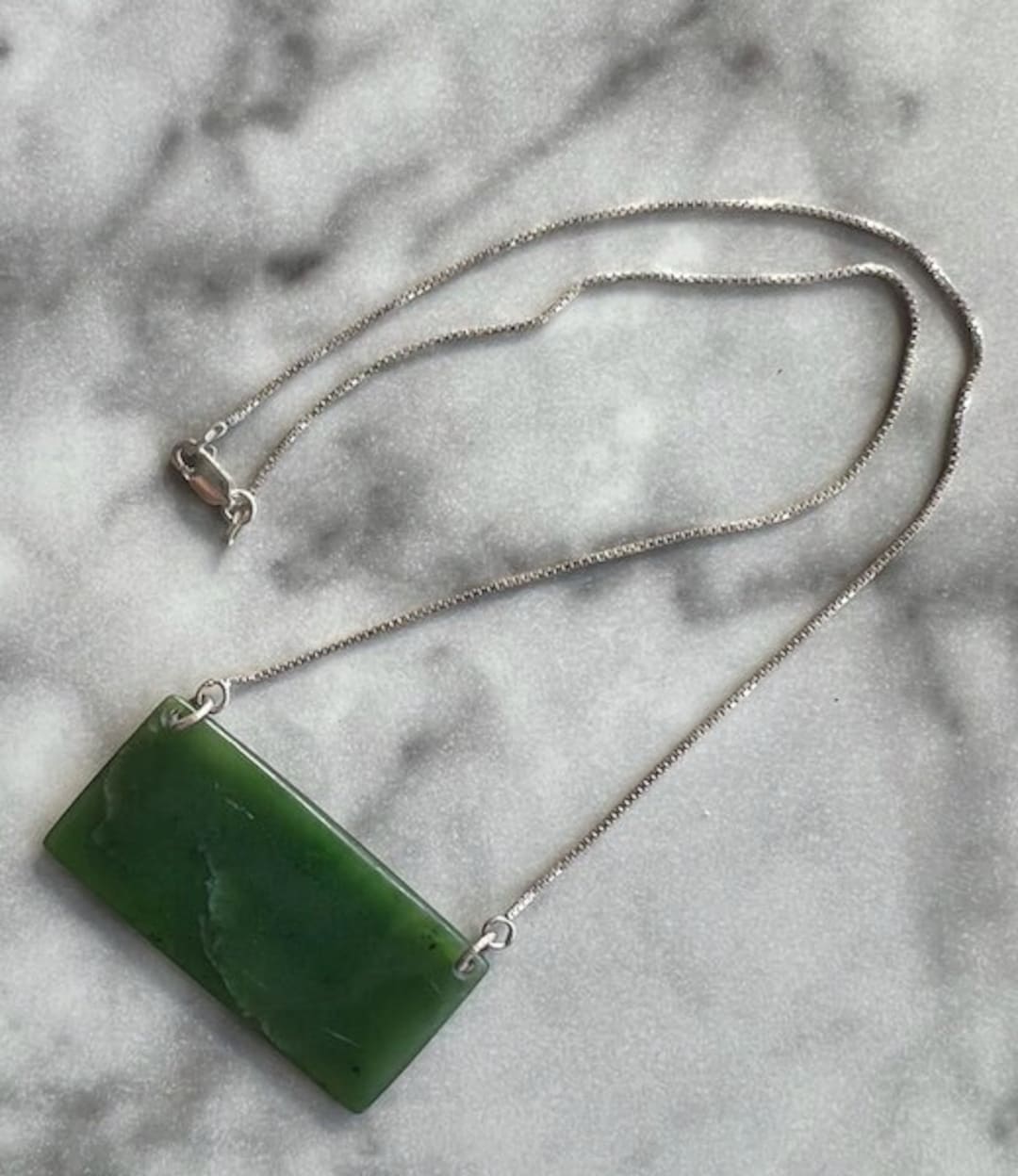 Big Sur Nephrite Jade Necklace - Etsy