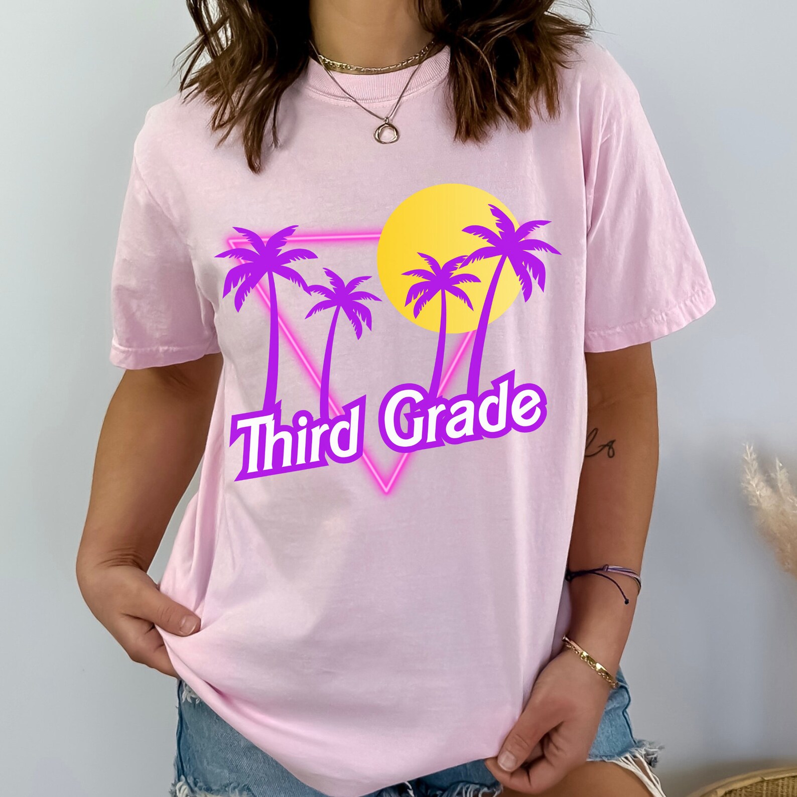 Cute Grade Level Shirt for Teacher Appreciation Gift Teacher Grade ...