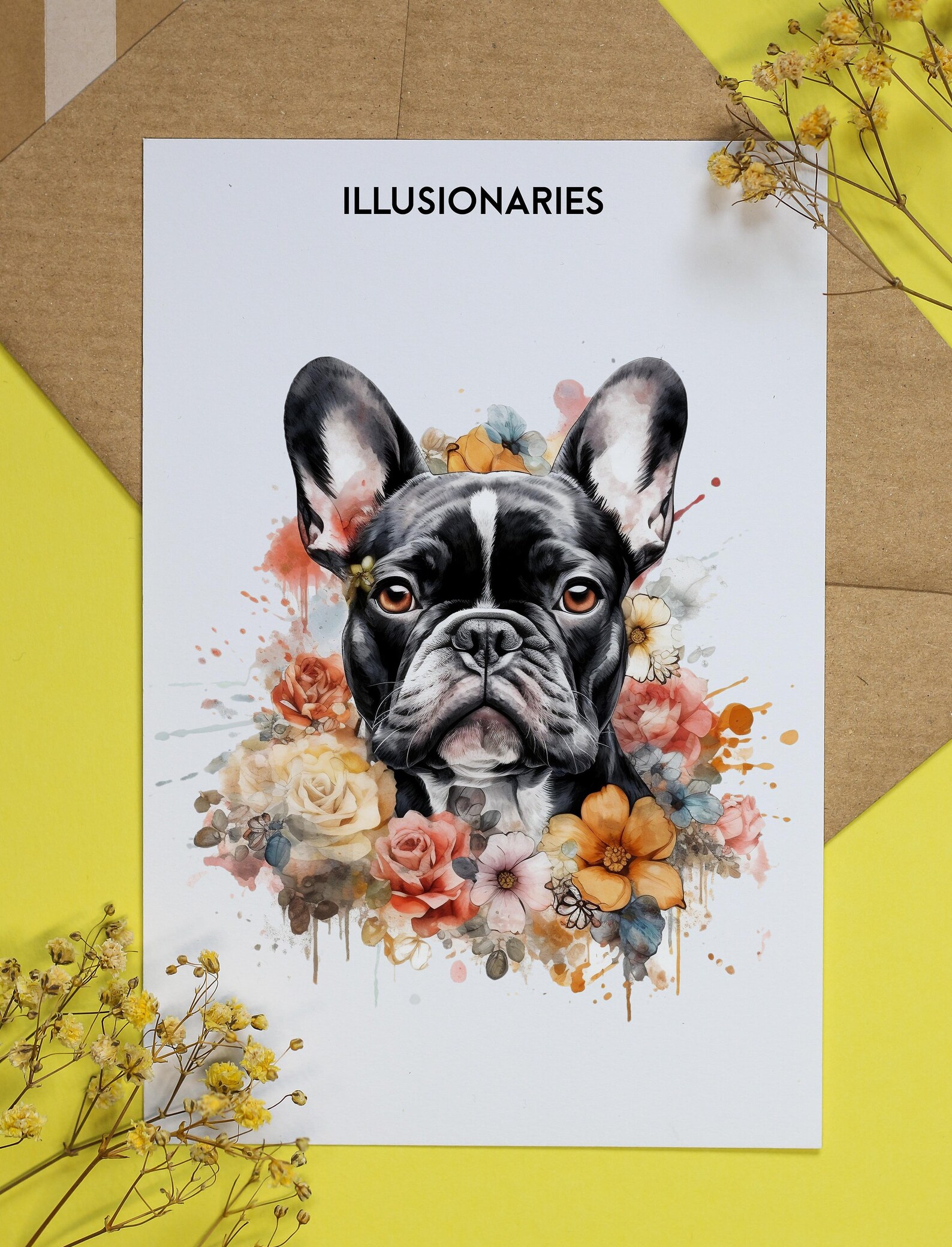 FRENCH BULLDOG CLIPARTS [black] (cute Pet Portrait, Dogs, Frenchie ...