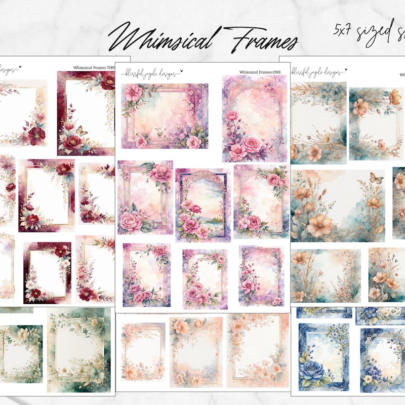 Whimsical Frames - Etsy