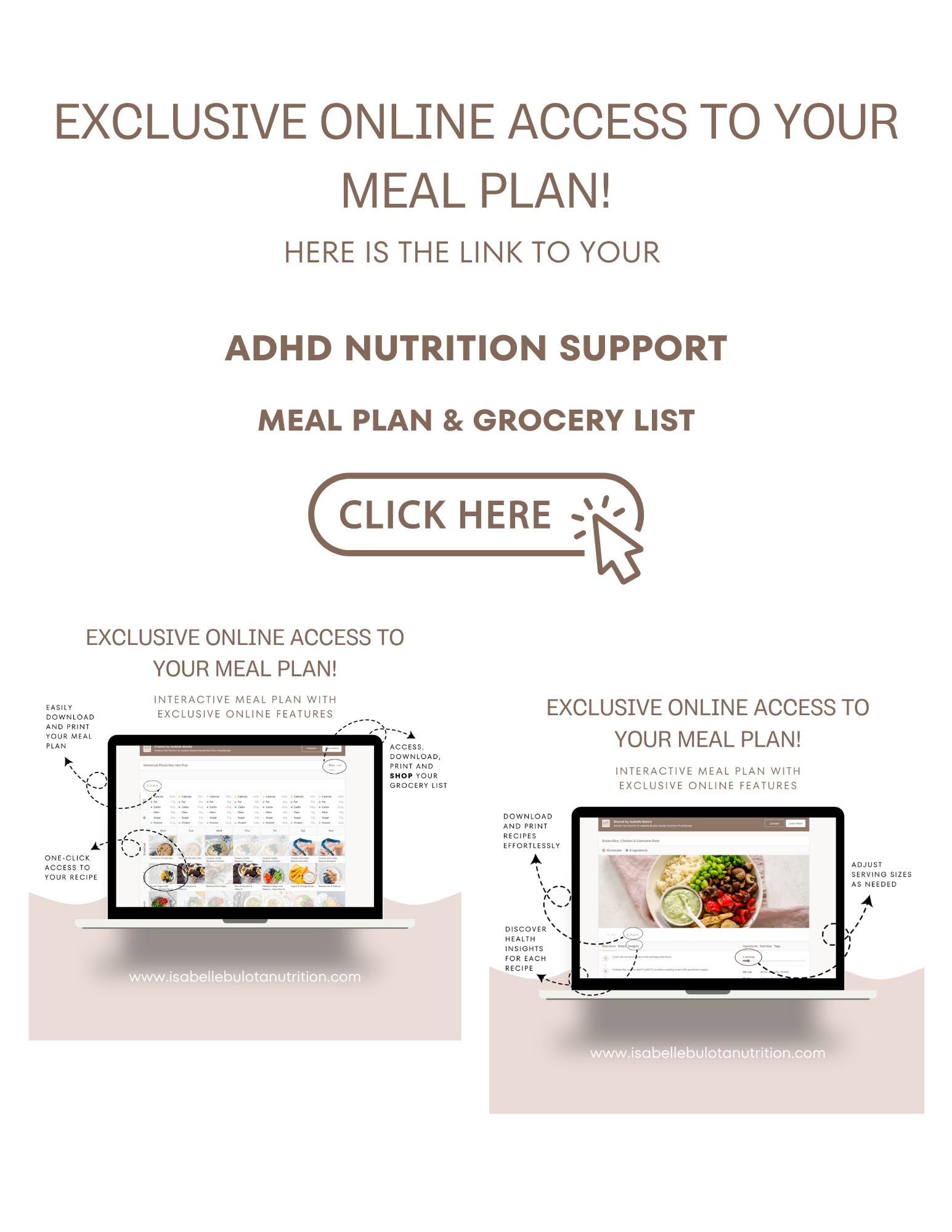 Adhd-friendly Meal Plan | Brain-boosting Make-ahead Recipes | High ...