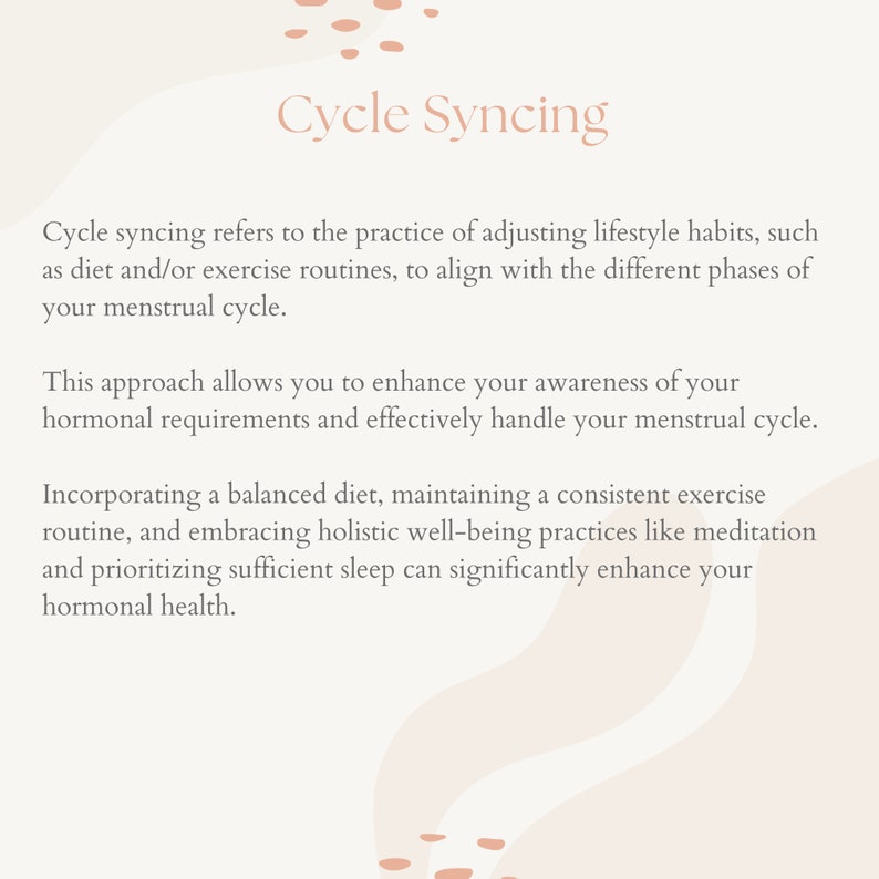 7 Day Follicular Phase Support Meal Plan with Prep Guide, Nutrition ...