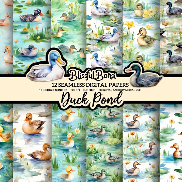 Ducks Pattern - Etsy